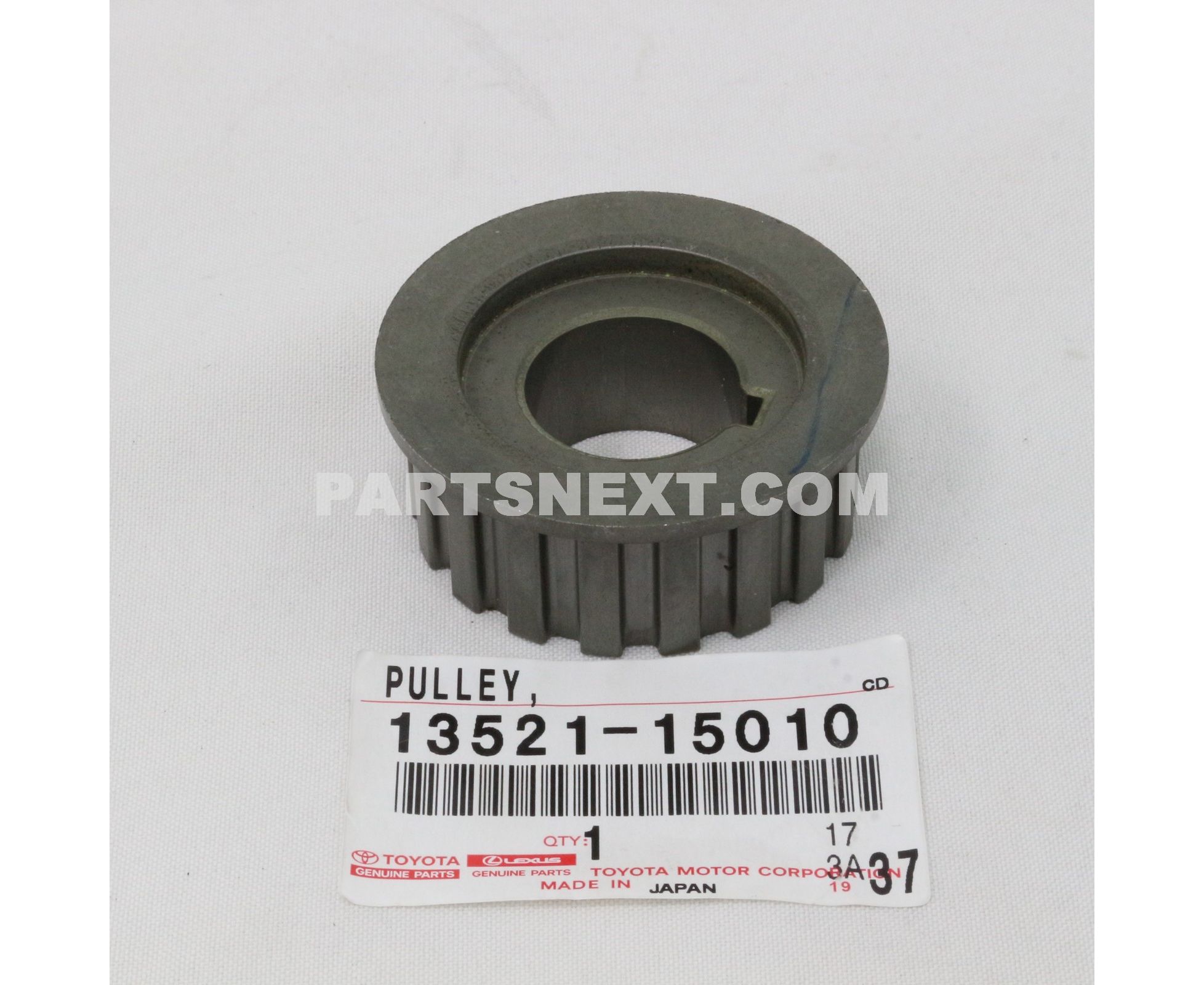 Toyota :: 13521-15010 PULLEY, CRANKSHAFT TIMING