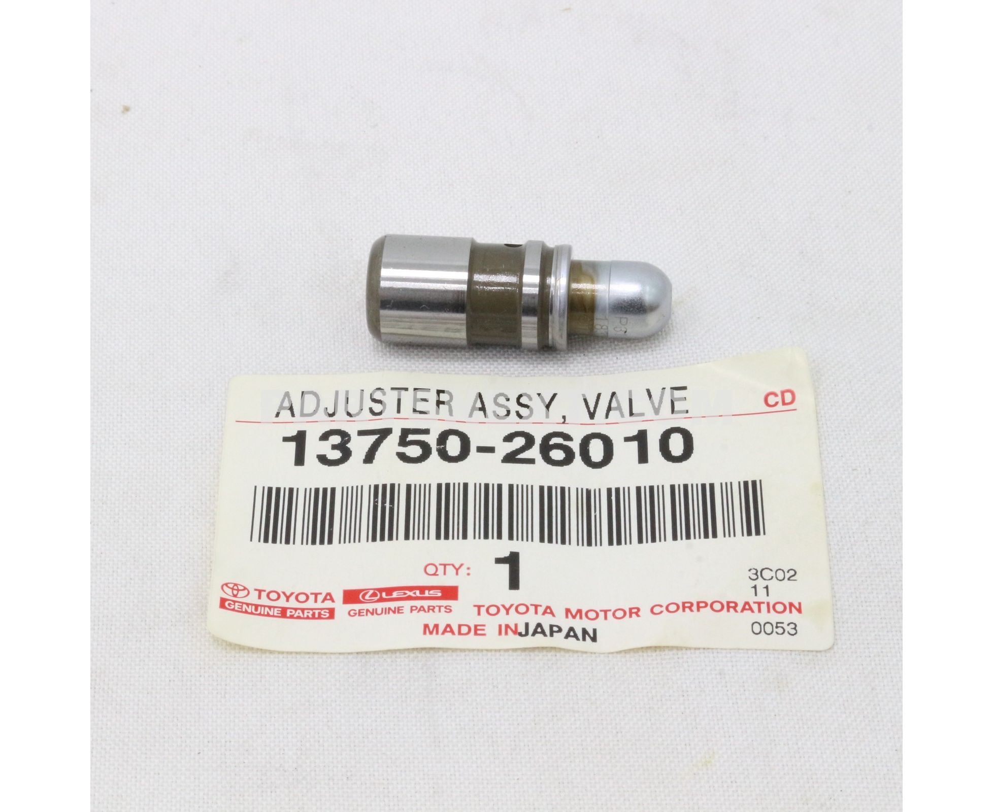 Toyota :: 13750-26010 ADJUSTER ASSY, VALVE LASH