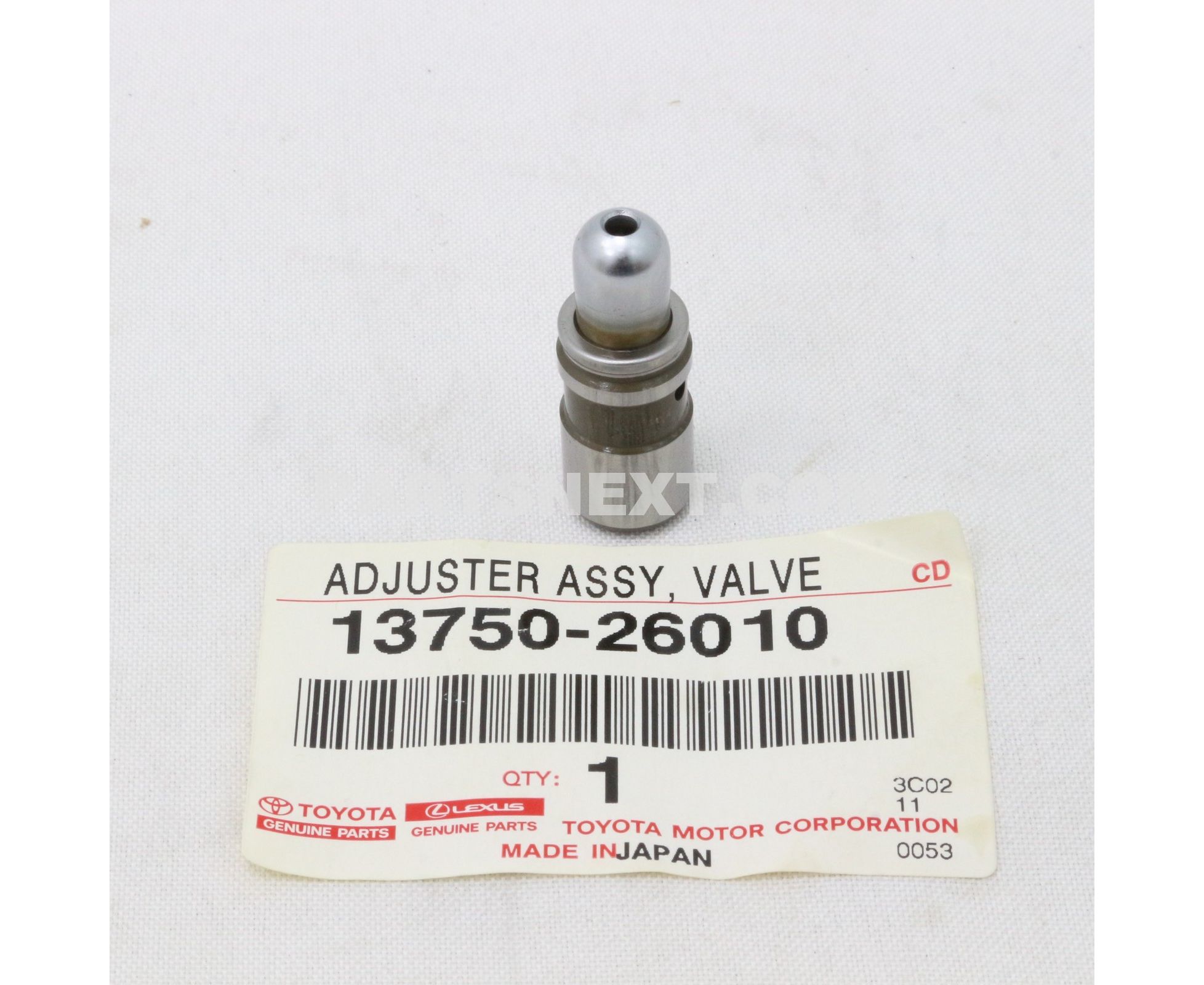 Toyota :: 13750-26010 ADJUSTER ASSY, VALVE LASH