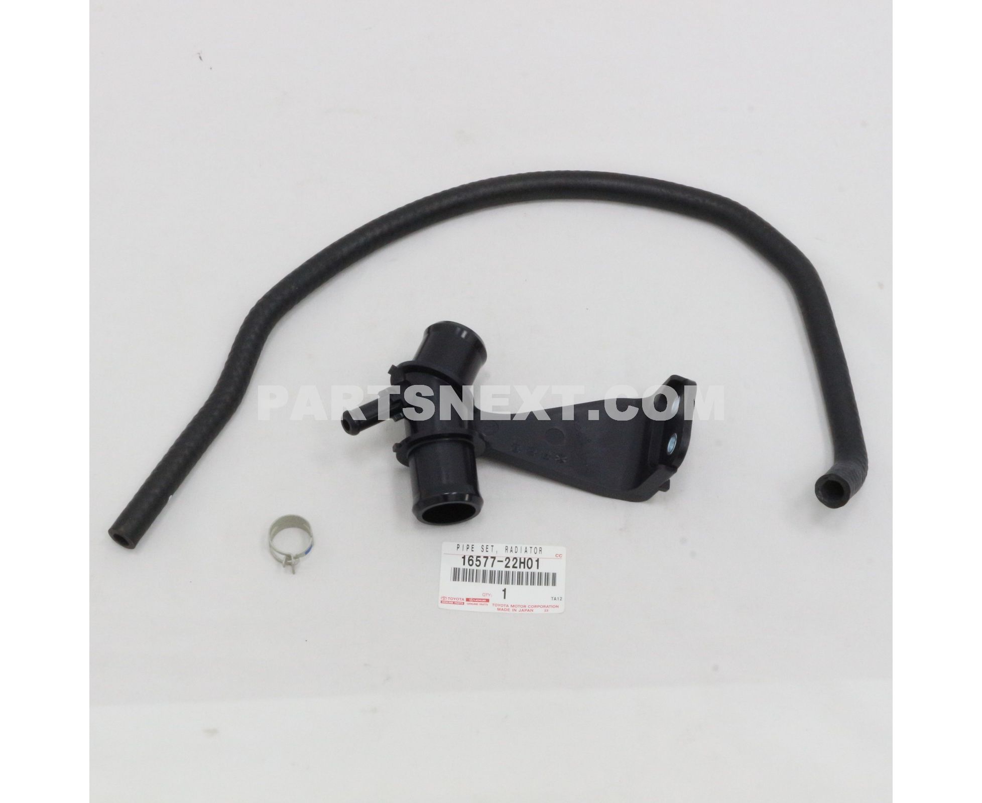 Toyota :: 16577-22H01 PIPE SET RADIATOR