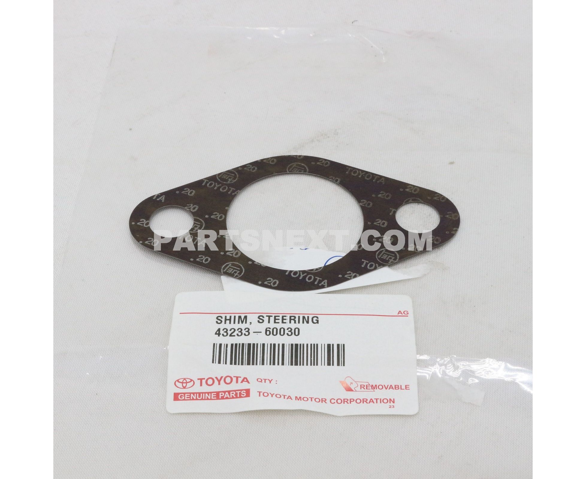 Toyota :: 43233-60030 SHIM, STEERING KNUCKLE ADJUST, NO.1