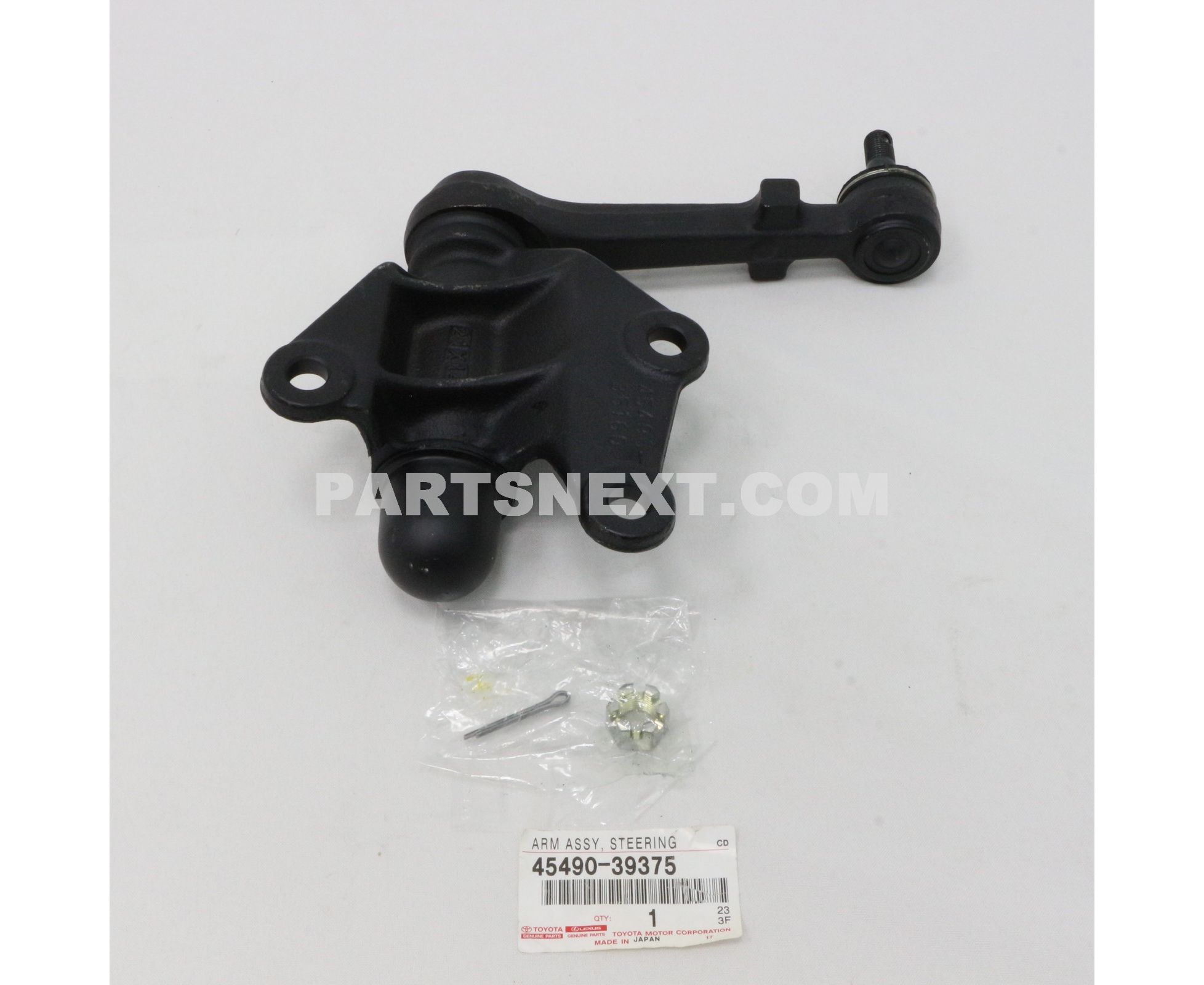 Toyota :: 45490-39375 ARM ASSY, STEERING IDLER