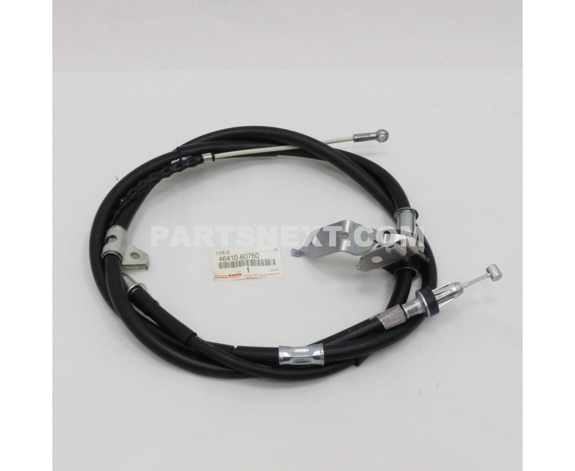 Toyota :: 46410-60760 CABLE ASSY, PARKING BRAKE, NO.1