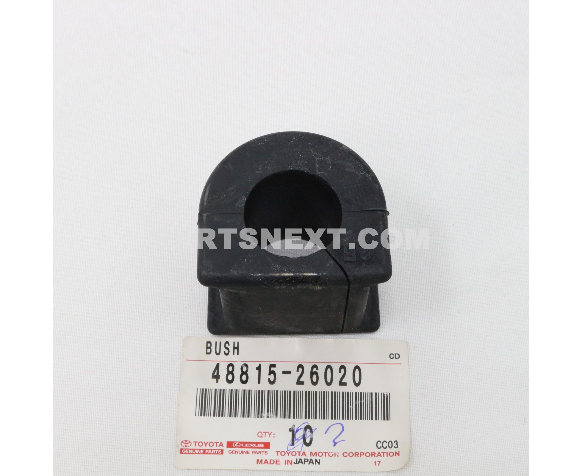 Toyota :: 48815-26020 BUSH, FRONT STABILIZER BAR, NO.1