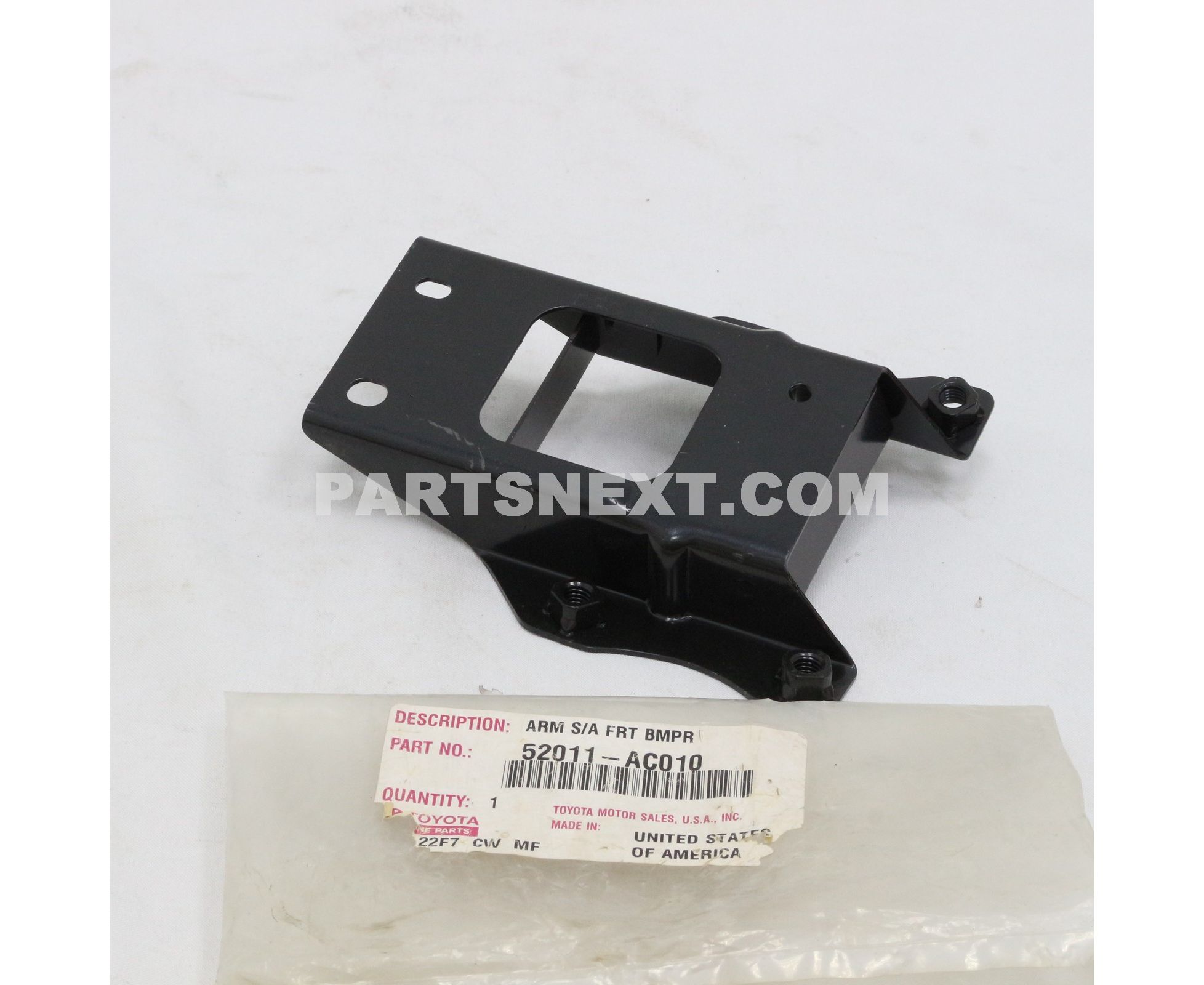 Toyota :: 52011-AC010 ARM SUB-ASSY, FRONT BUMPER, RH