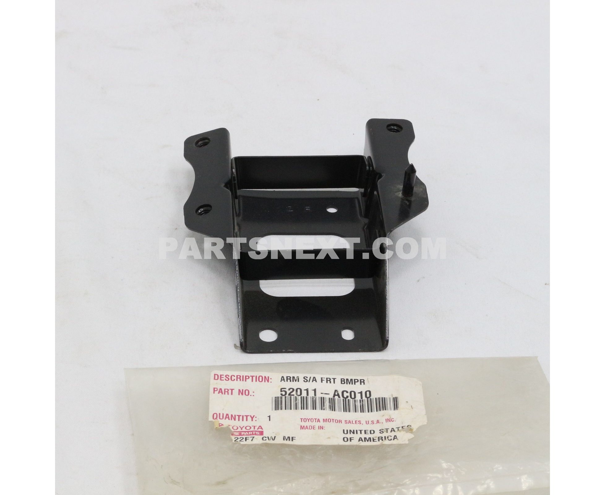 Toyota :: 52011-AC010 ARM SUB-ASSY, FRONT BUMPER, RH