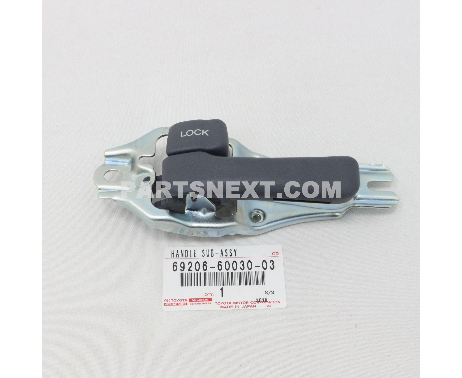 Toyota :: 69206-60030-03 HANDLE SUB-ASSY, BACK DOOR INSIDE, LH