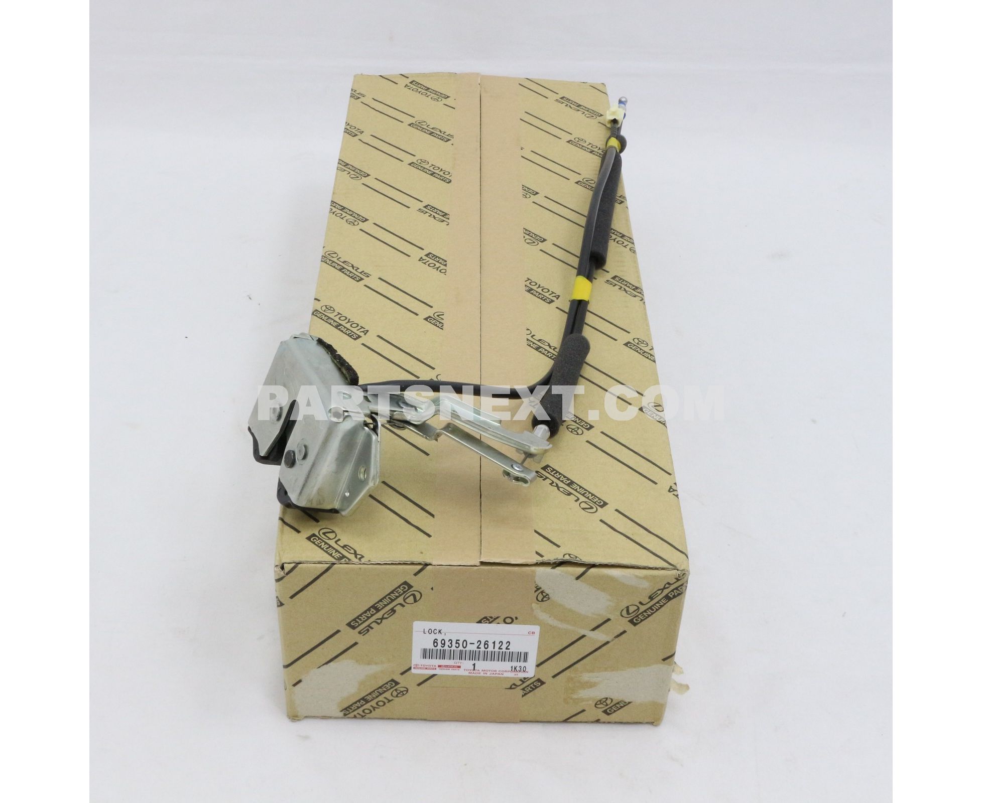 Toyota :: 69350-26122 LOCK ASSY BACK DOOR