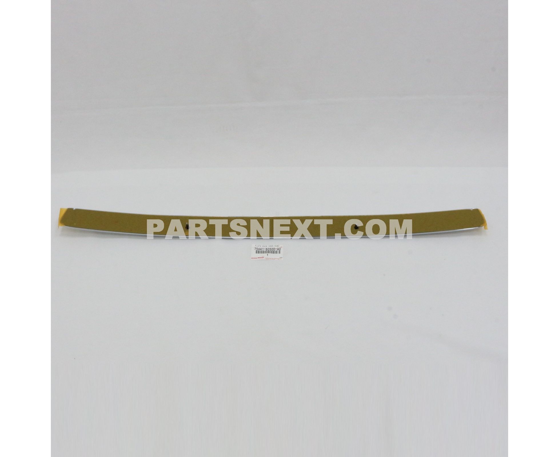 Toyota :: 75441-60500-A0 PLATE, BACK DOOR NAME, NO.3