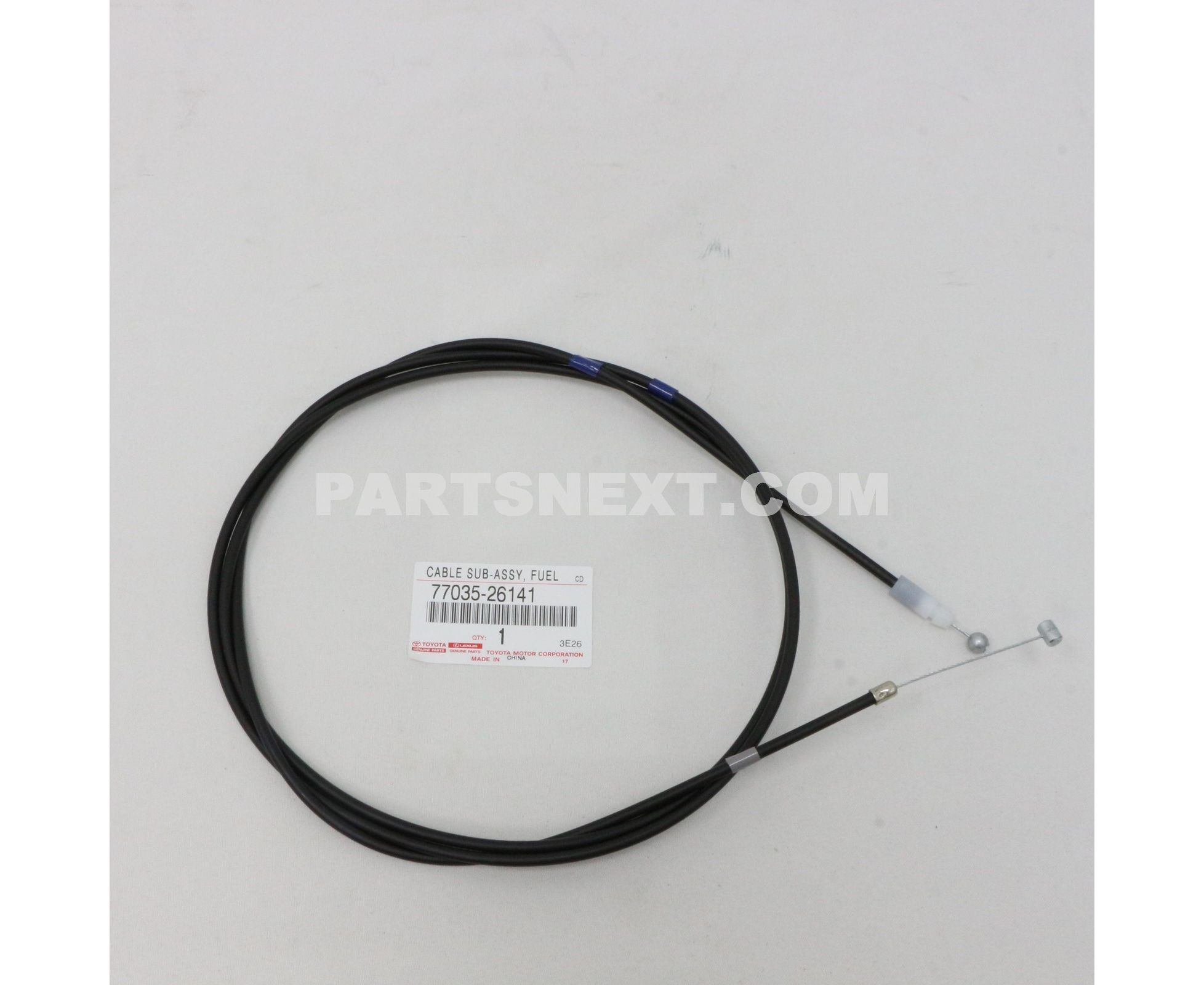 Toyota :: 77035-26141 CABLE SUB-ASSY, FUEL LID LOCK CONTROL