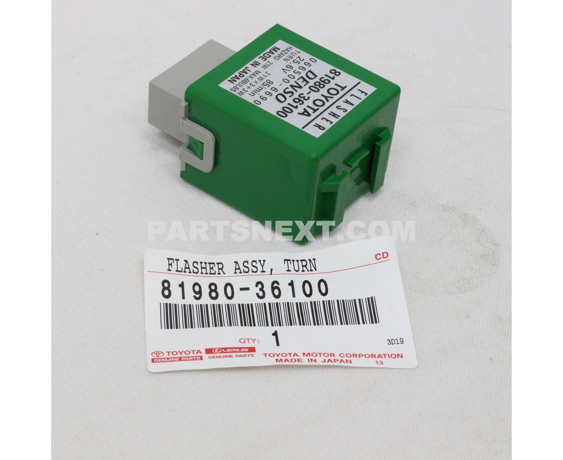 Toyota :: 81980-36100 FLASHER ASSY, TURN SIGNAL