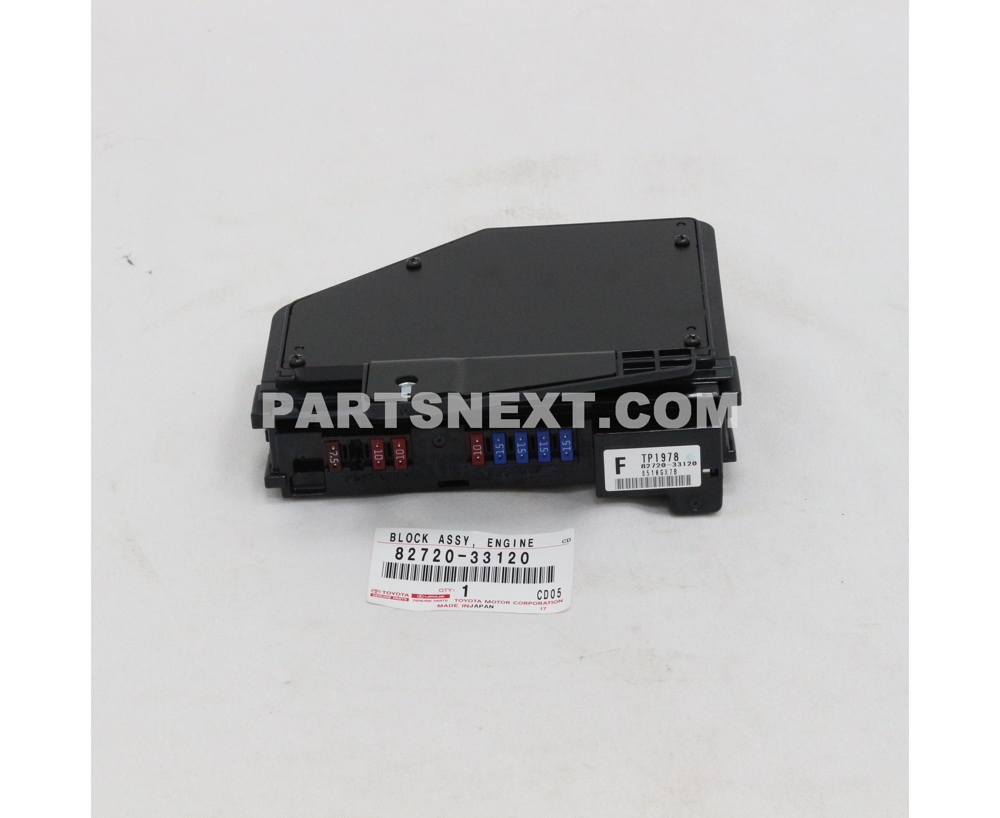 Toyota :: 82720-33120 BLOCK ASSY, ENGINE ROOM JUNCTION