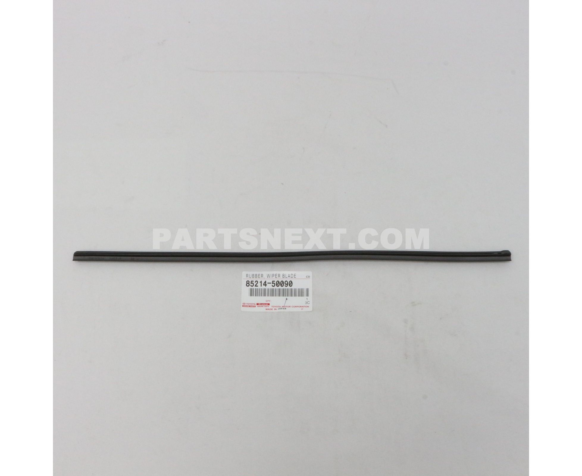 Toyota :: 85214-50090 RUBBER, WIPER, LH
