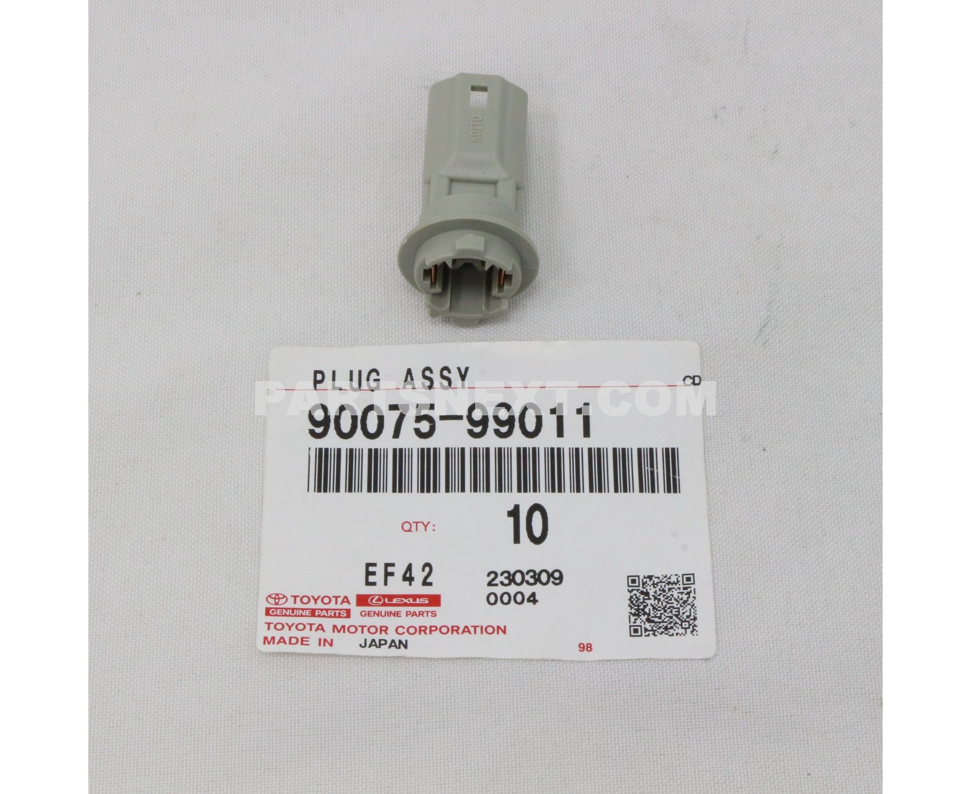 Toyota :: 90075-99011 SOCKET & WIRE SUB-ASSY, REAR SIDE MARKER LAMP