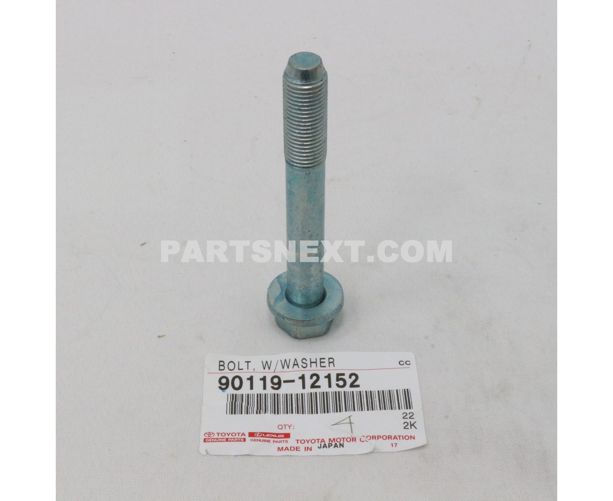 Toyota :: 90119-12152 BOLT(FOR REAR SUSPENSION ARM)