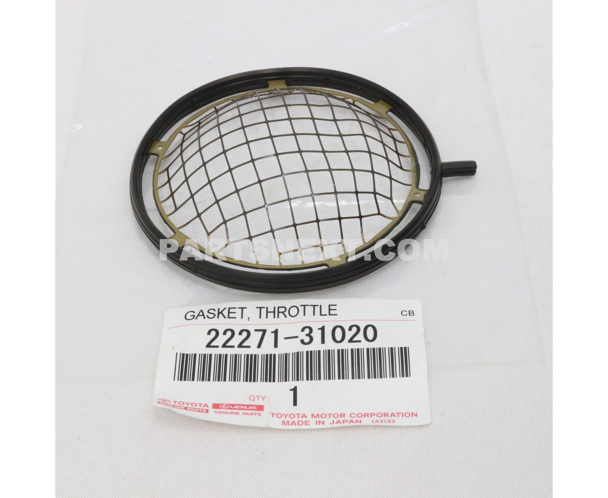 Toyota :: 22271-31020 GASKET, THROTTLE BODY