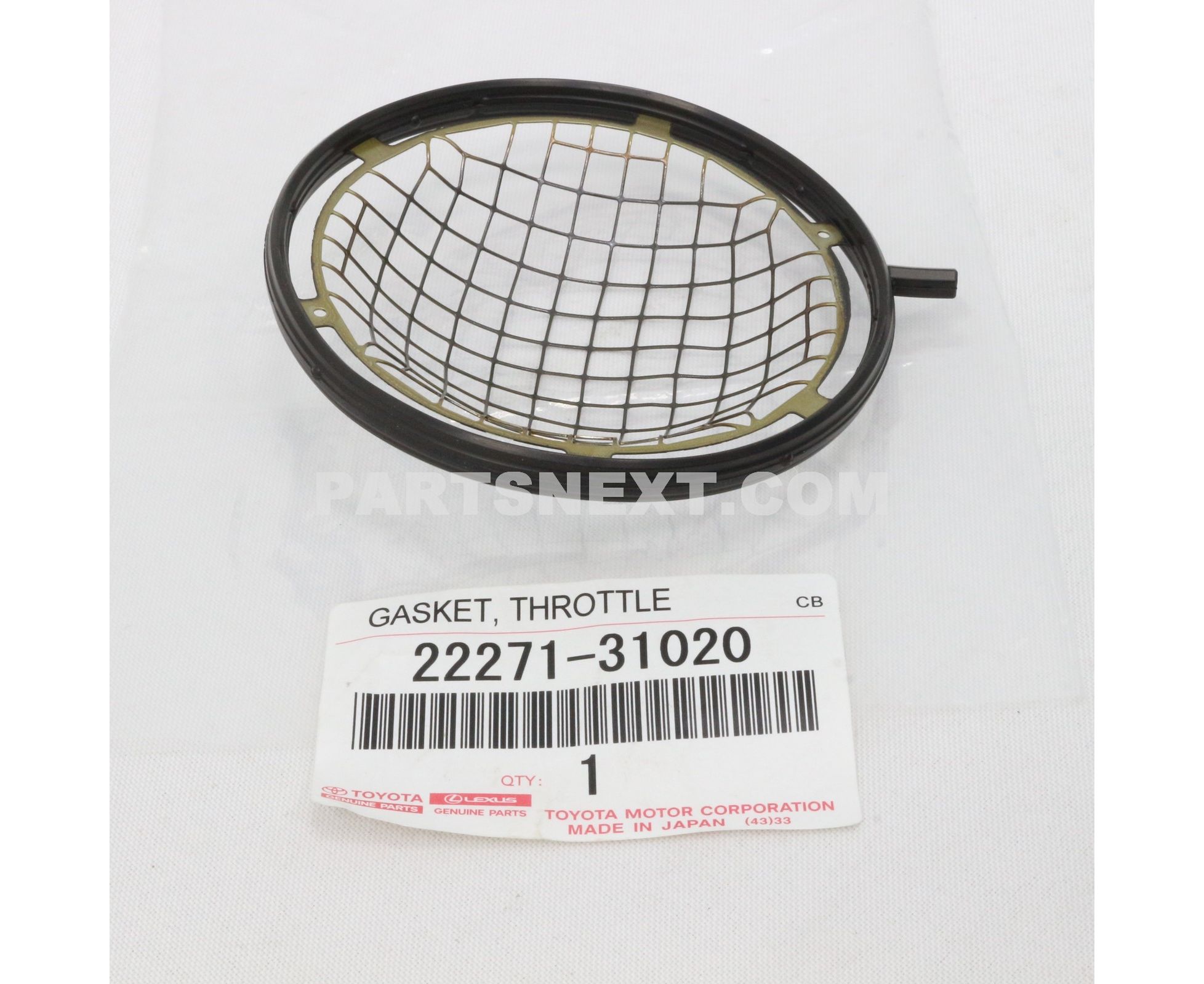 Toyota :: 22271-31020 GASKET, THROTTLE BODY