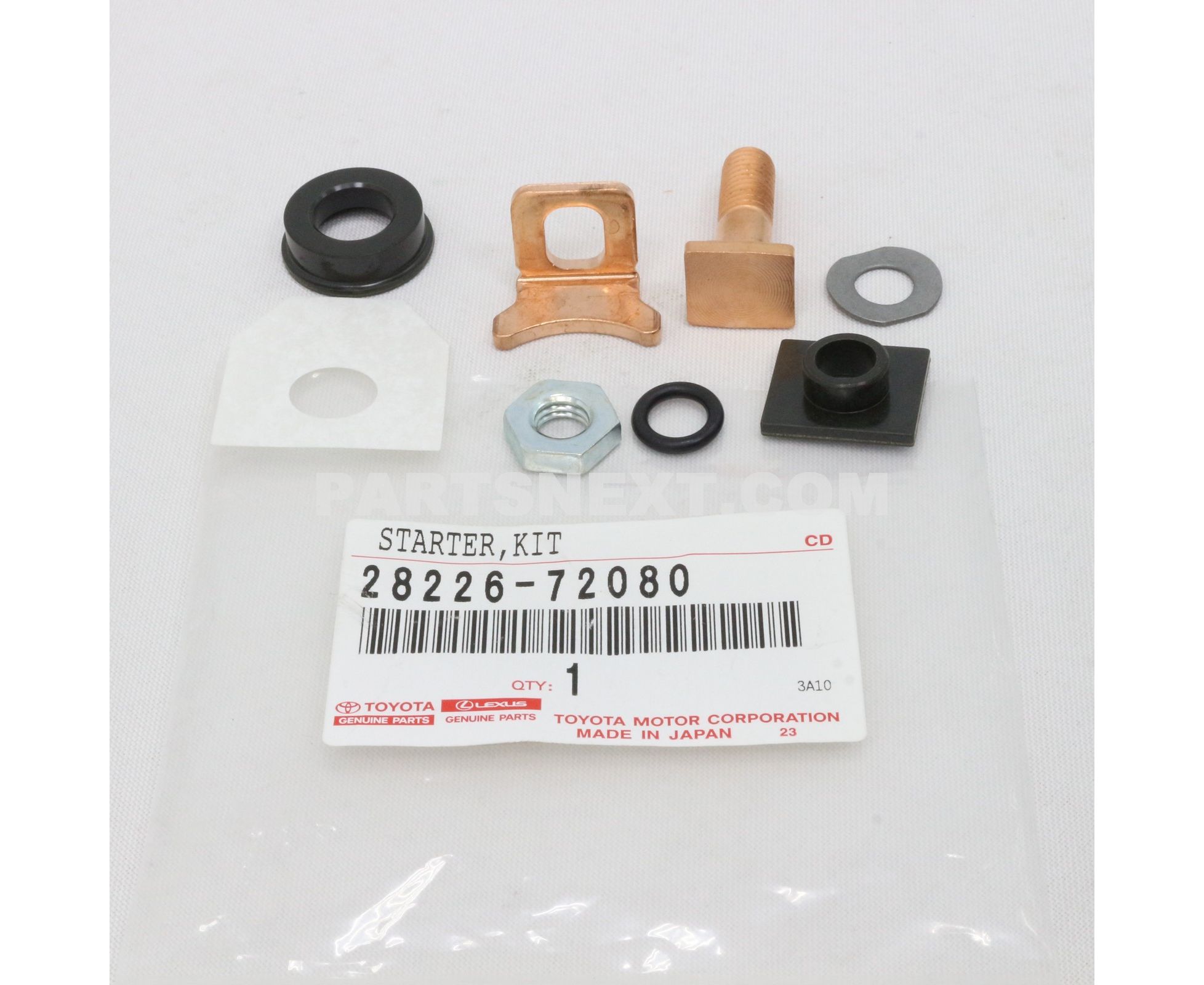 Toyota :: 28226-72080 STARTER KIT, BATTERY TERMINAL