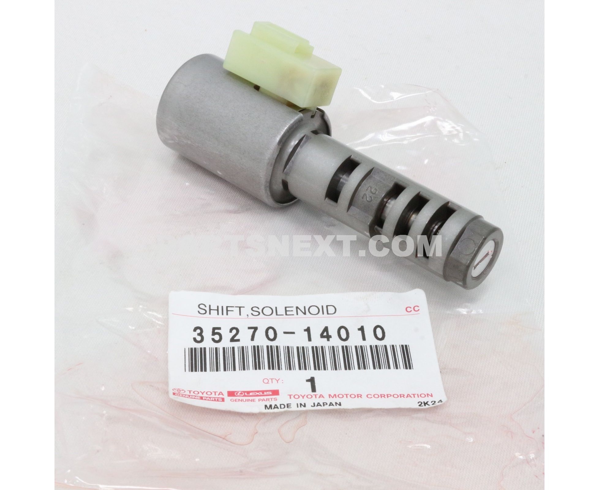 Toyota :: 35270-14010 SOLENOID ASSY, SHIFT CONTROL