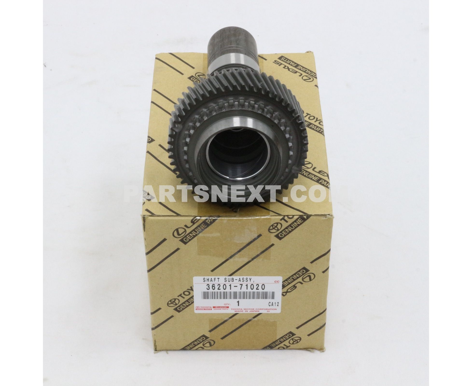 Toyota :: 36201-71020 SHAFT, TRANSFER INPUT