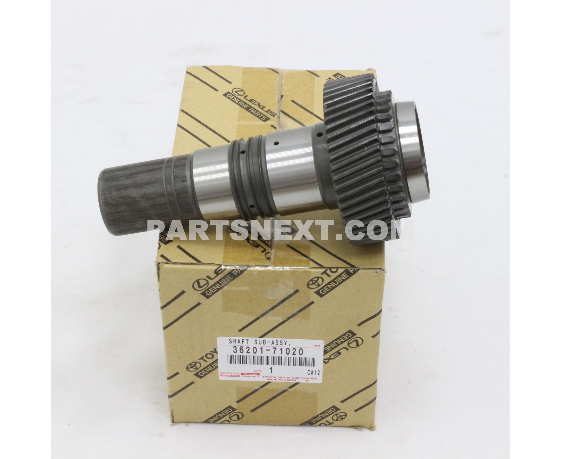 Toyota :: 36201-71020 SHAFT, TRANSFER INPUT