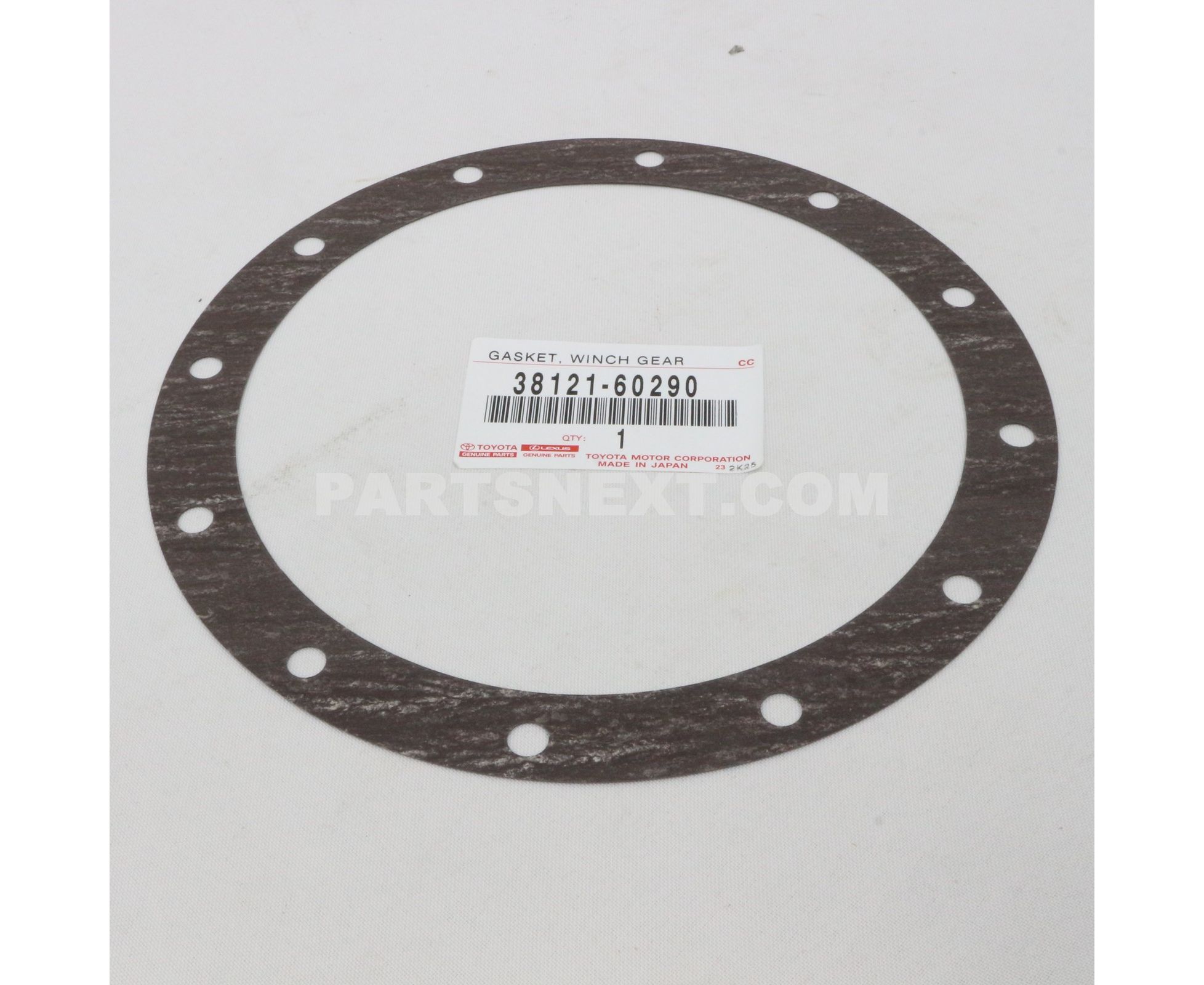 Toyota :: 38121-60290 GASKET, WINCH GEAR