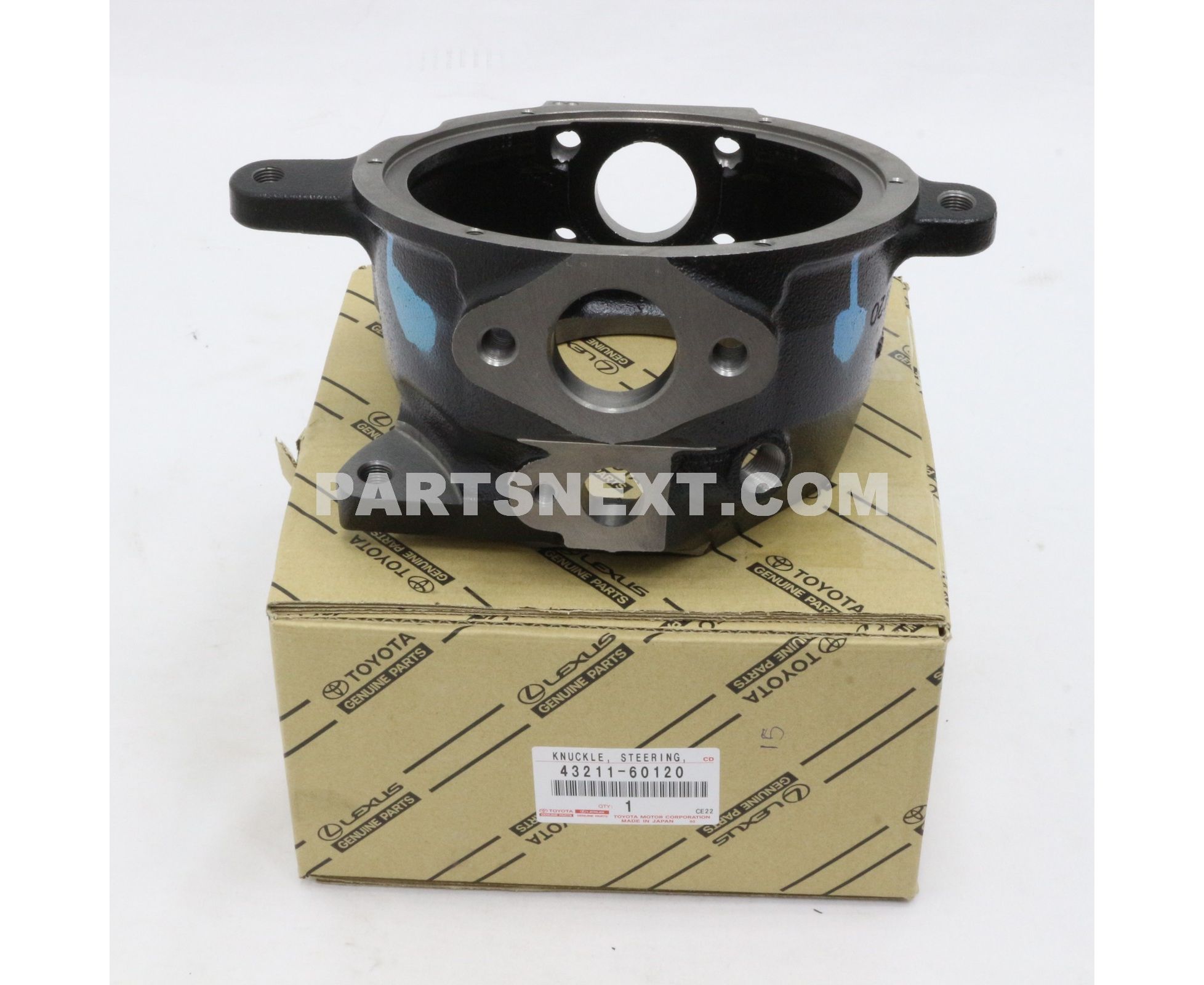 Toyota :: 43211-60120 KNUCKLE, STEERING, RH