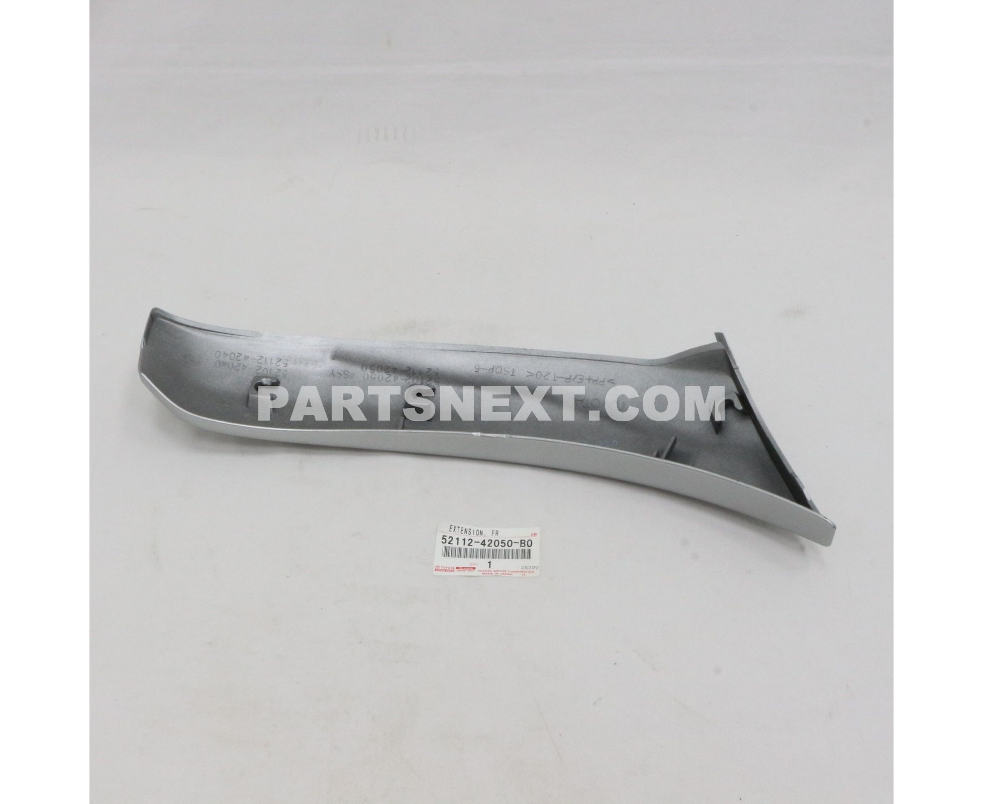 Toyota :: 52112-42050-B0 EXTENSION, FRONT BUMPER, RH