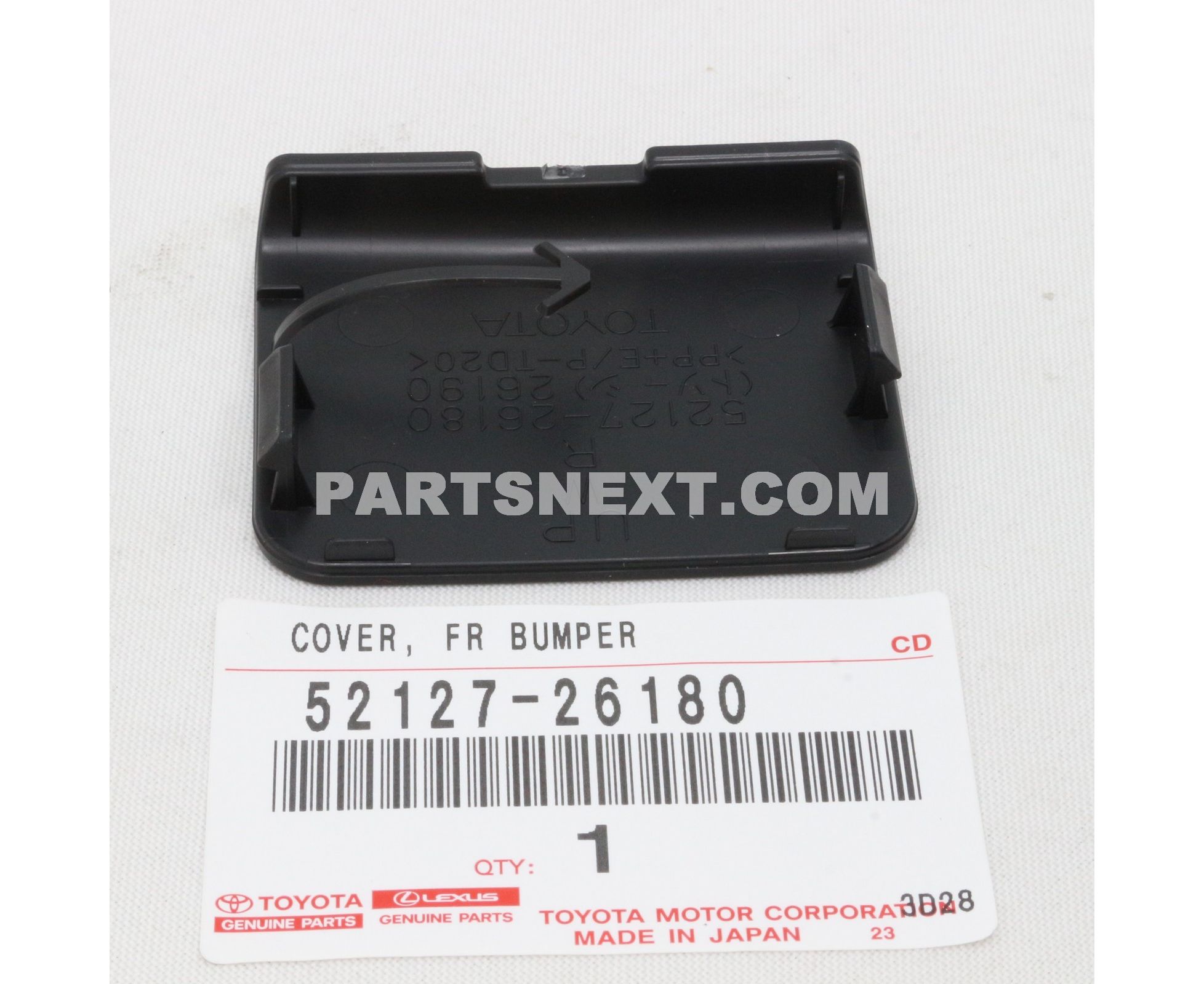 Toyota :: 52127-26180 COVER, FRONT BUMPER HOLE