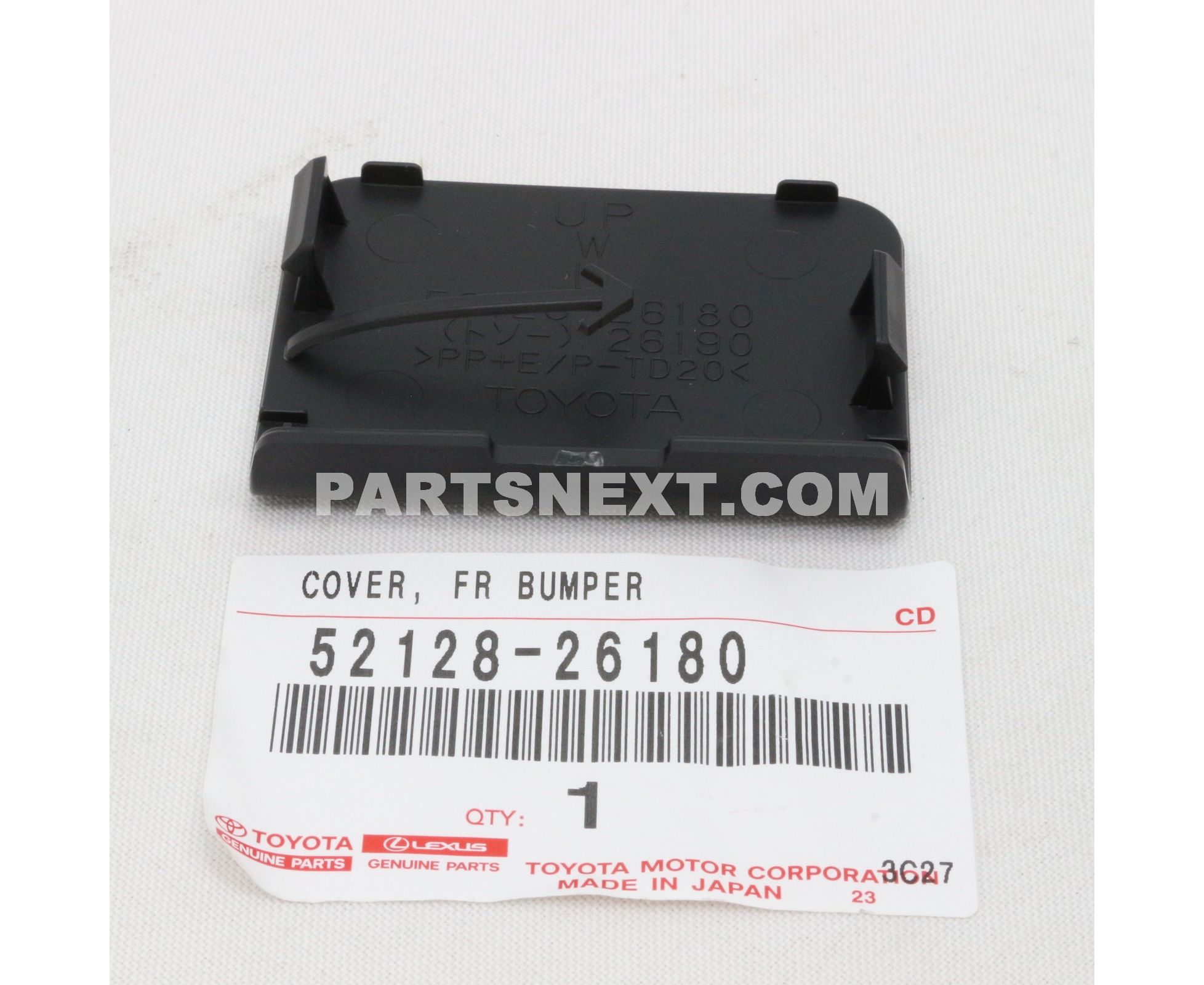 Toyota :: 52128-26180 COVER, FRONT BUMPER HOLE