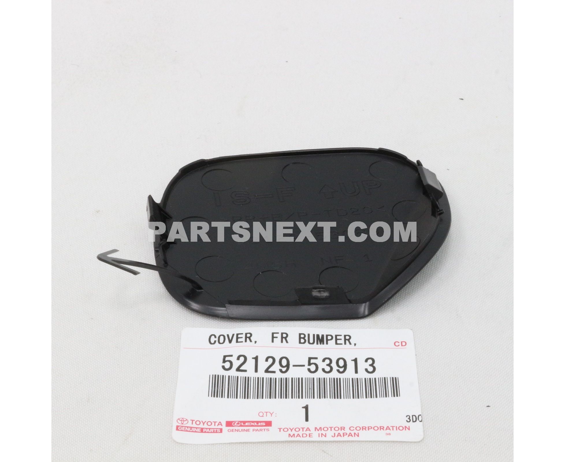 Toyota :: 52129-53913 COVER, FRONT BUMPER, LOWER