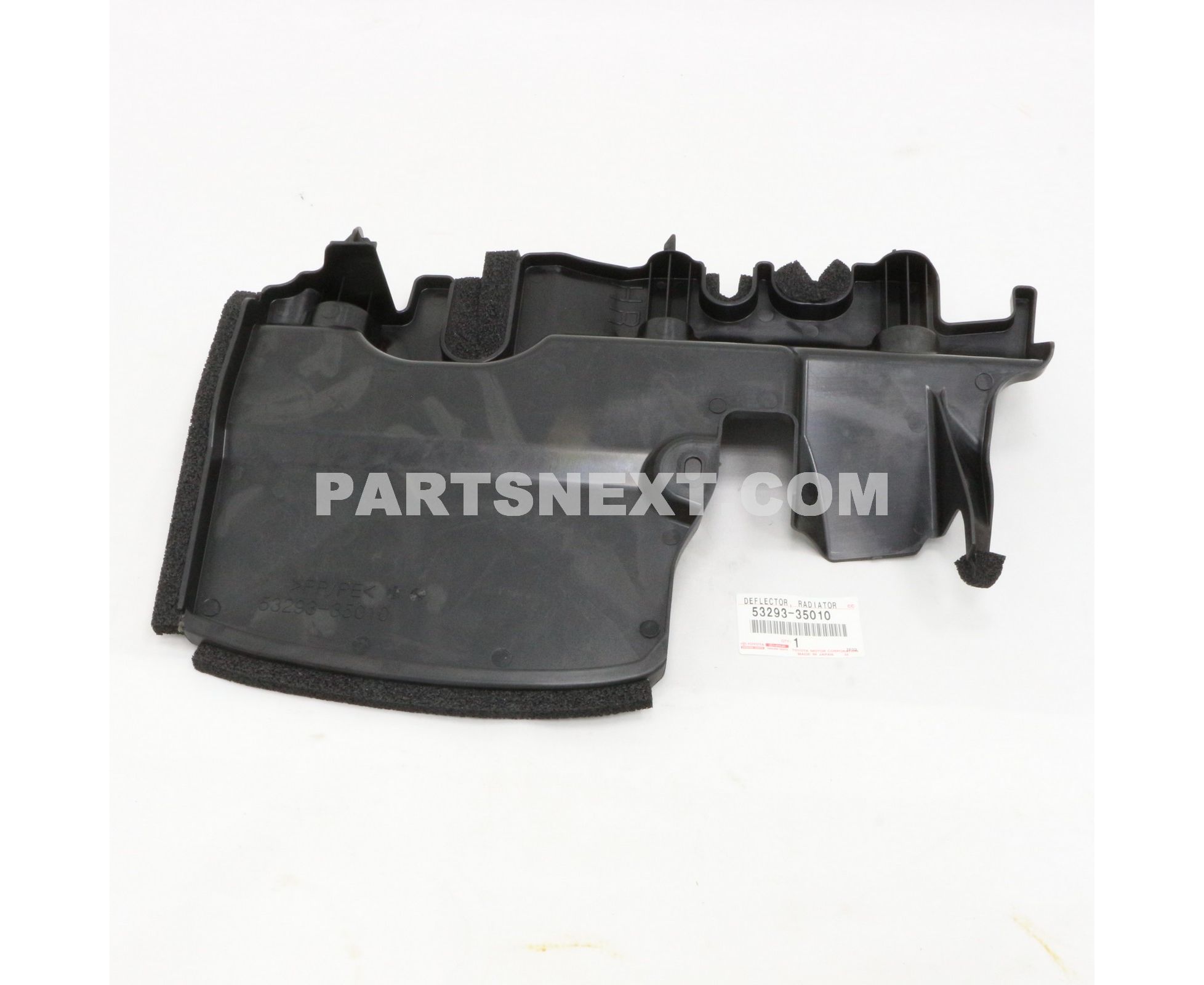 Toyota :: 53293-35010 DEFLECTOR, RADIATOR SIDE, RH