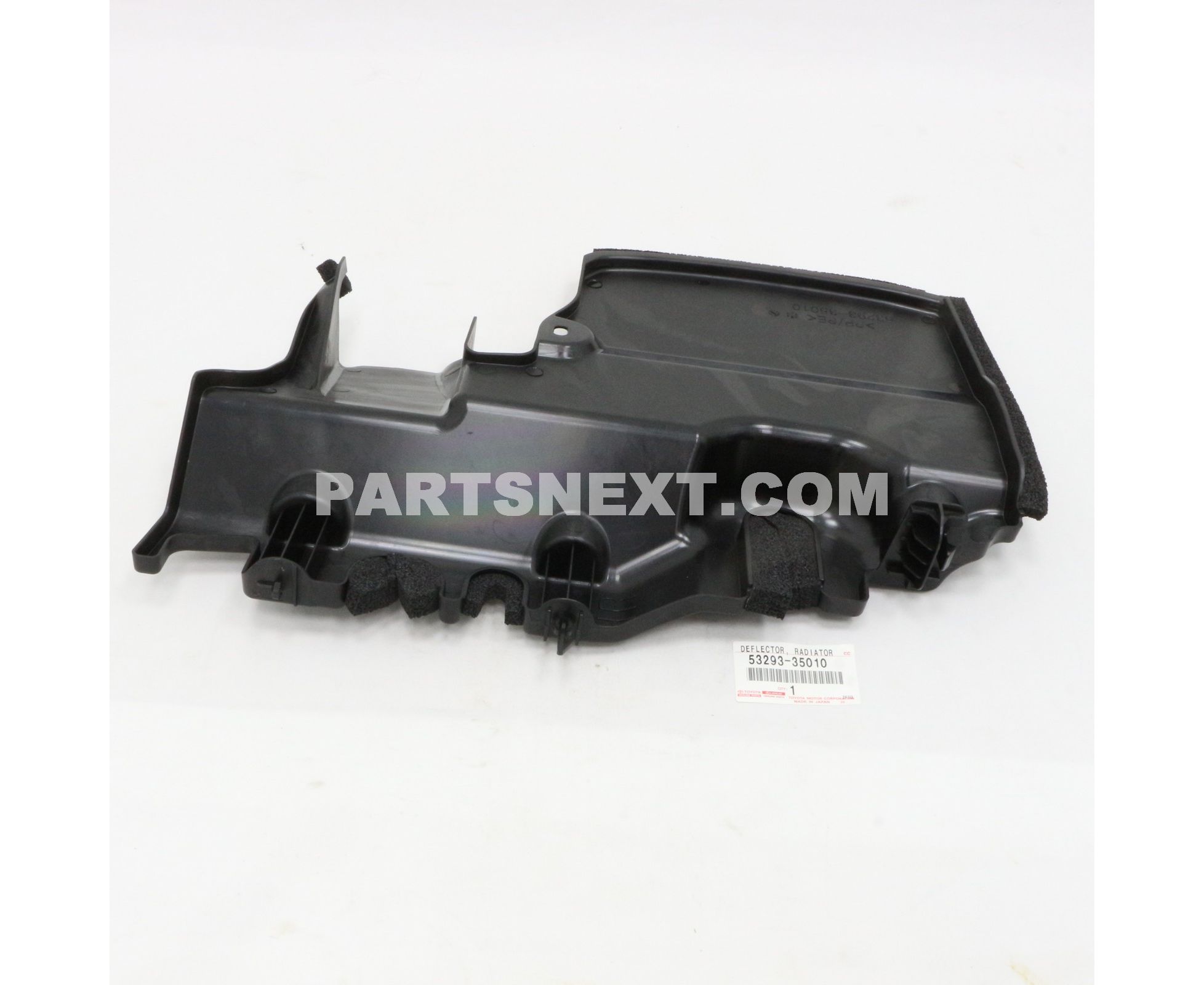 Toyota :: 53293-35010 DEFLECTOR, RADIATOR SIDE, RH