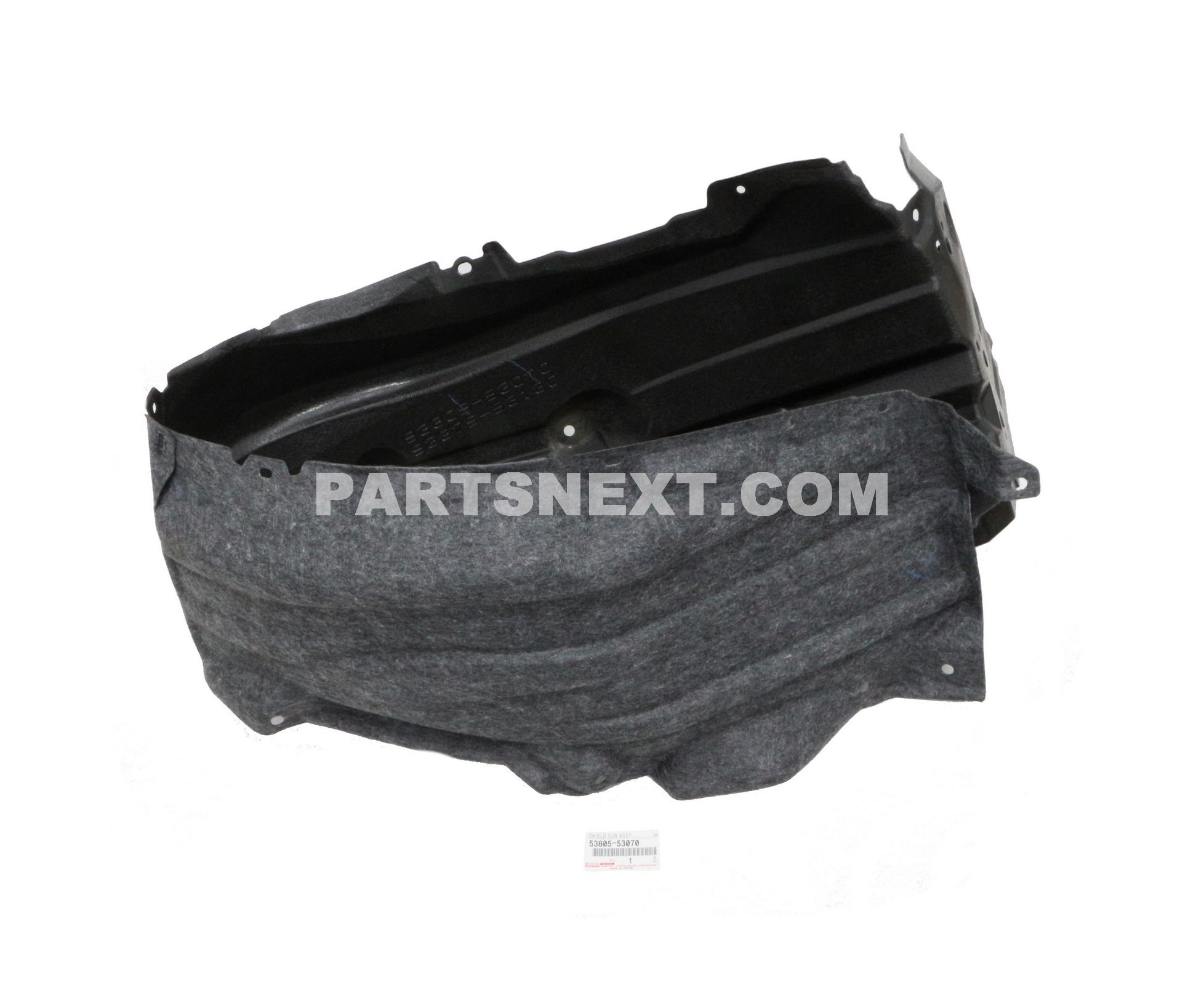 Toyota :: 53805-53070 LINER, FRONT FENDER, RH