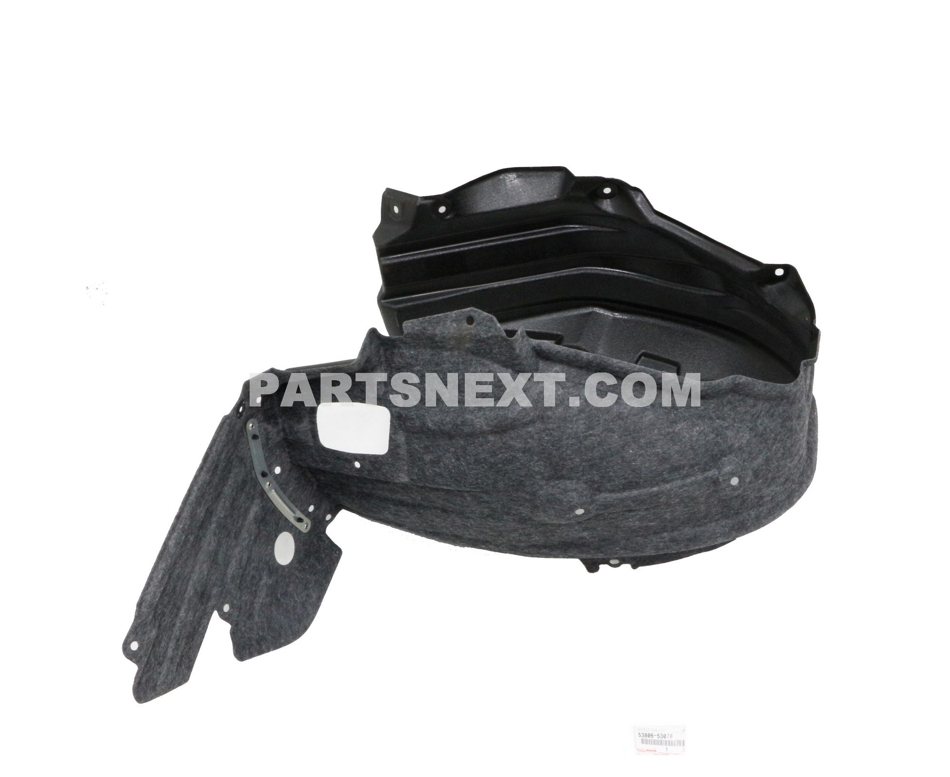 Toyota :: 53806-53070 LINER, FRONT FENDER, LH