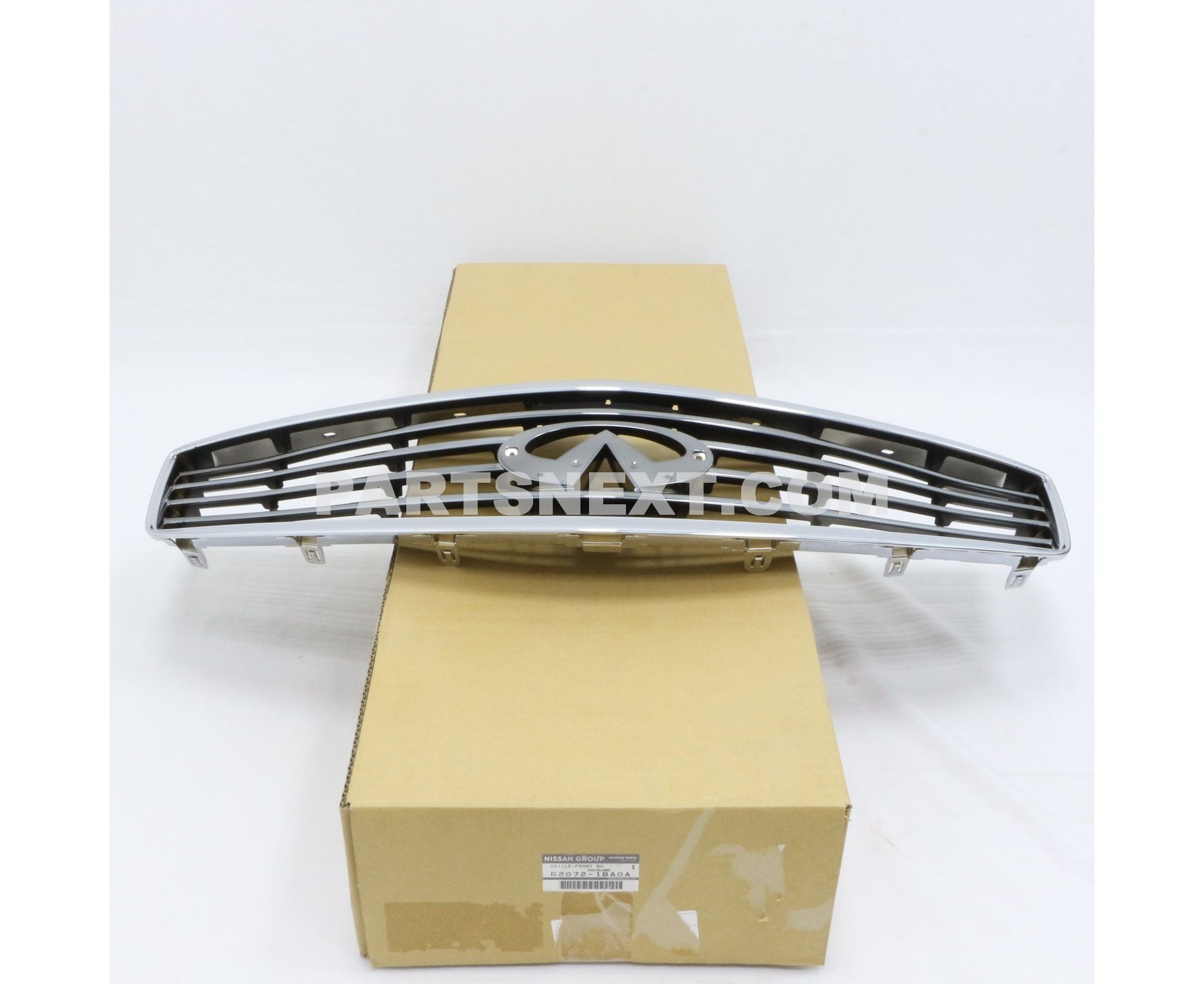 Nissan :: 62072-1BA0A GRILLE-FRONT BUMPER,CENTER