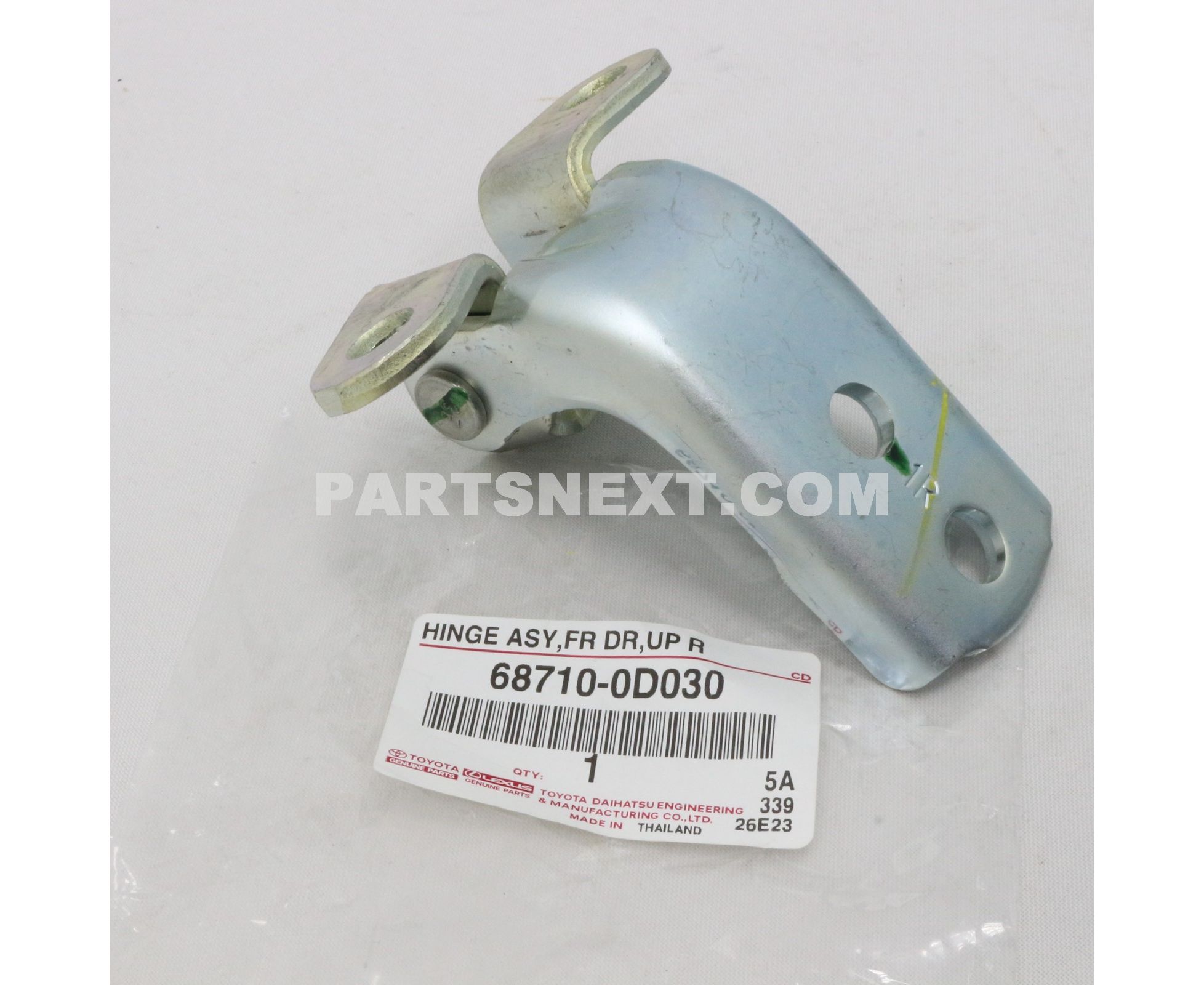 Toyota :: 68710-0D030 HINGE ASSY, FRONT DOOR, UPPER RH