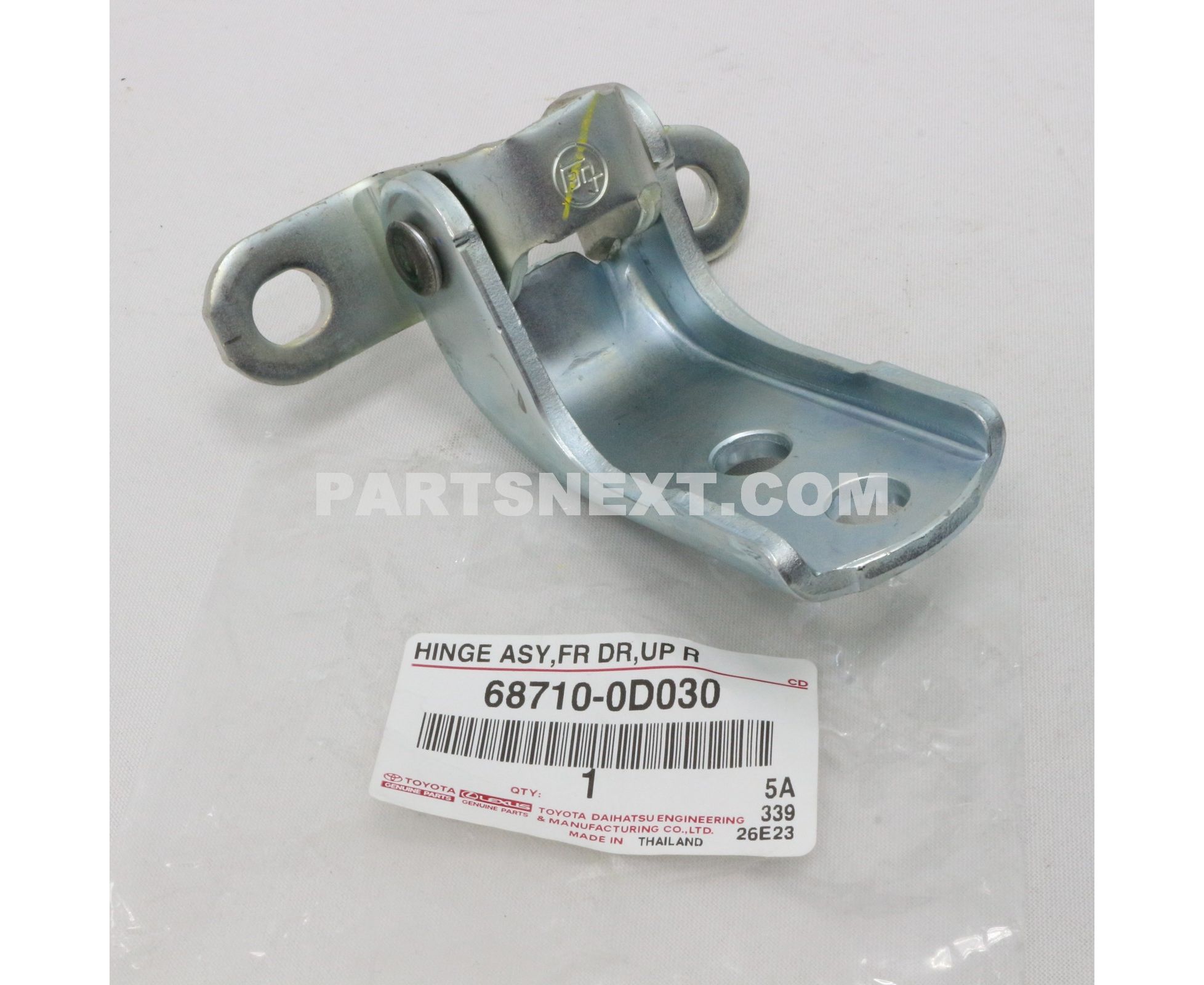 Toyota :: 68710-0D030 HINGE ASSY, FRONT DOOR, UPPER RH
