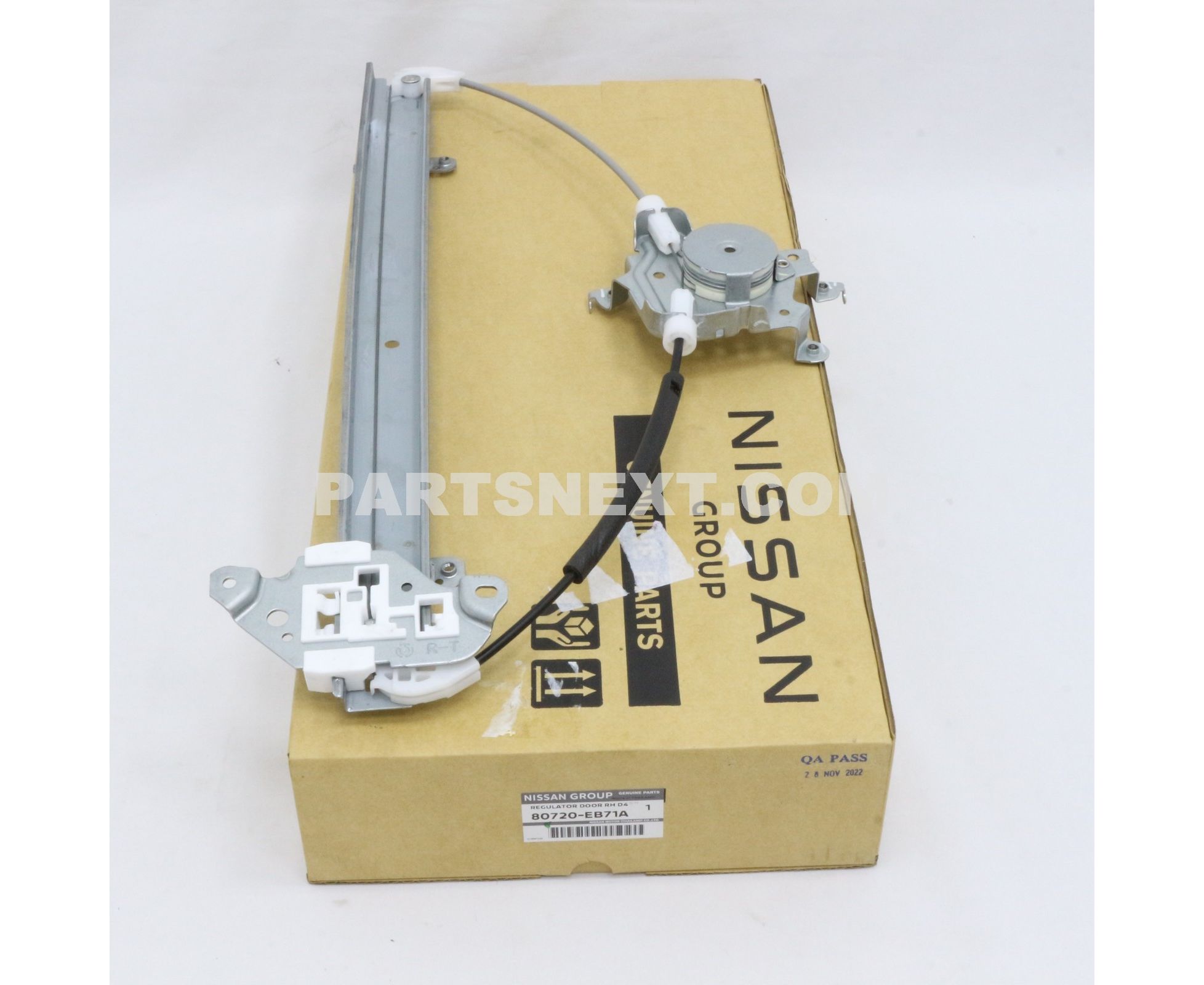 Nissan :: 80720-EB71A REGULATOR ASSY-DOOR WINDOW,RH