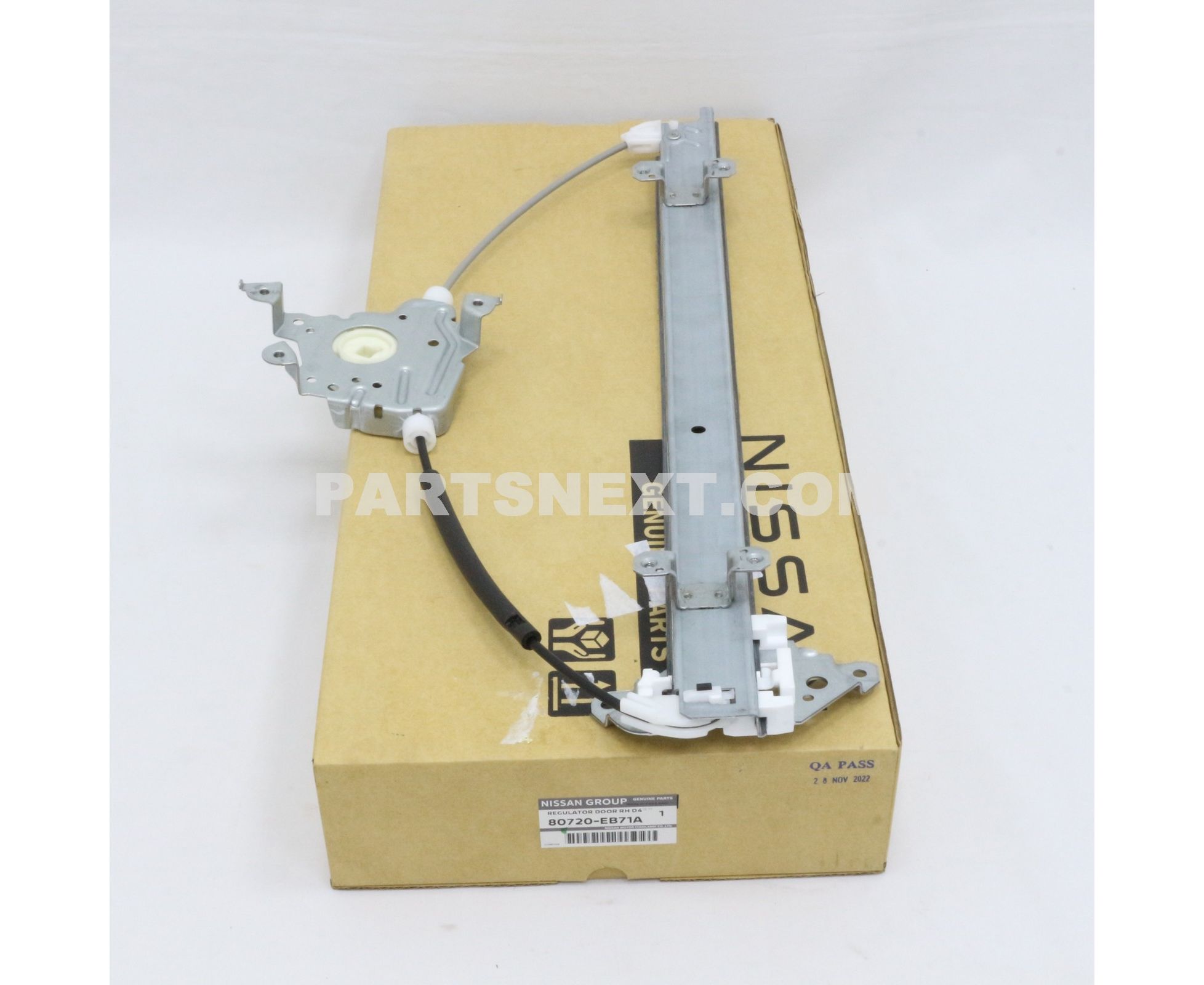 Nissan :: 80720-EB71A REGULATOR ASSY-DOOR WINDOW,RH