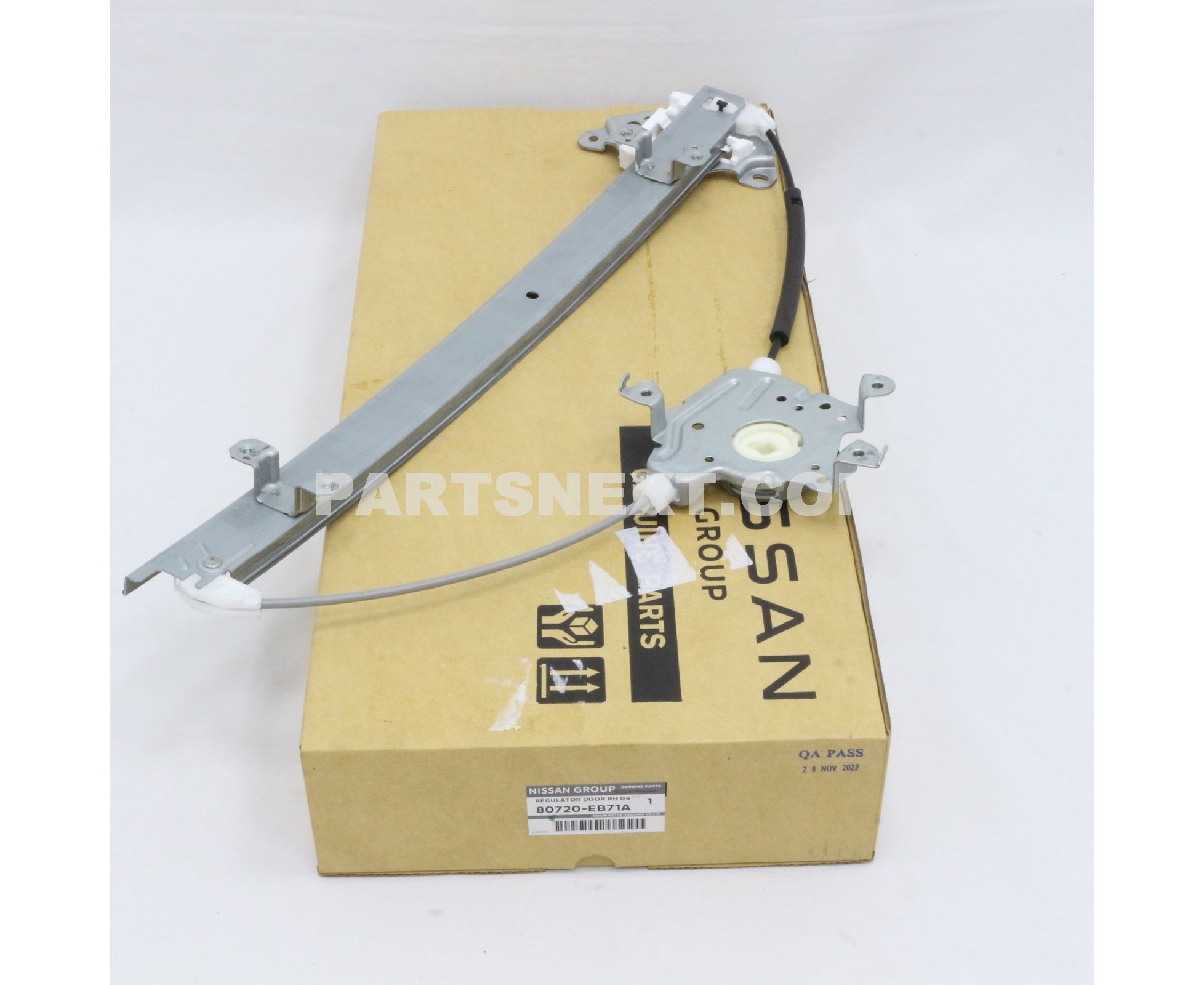 Nissan :: 80720-EB71A REGULATOR ASSY-DOOR WINDOW,RH