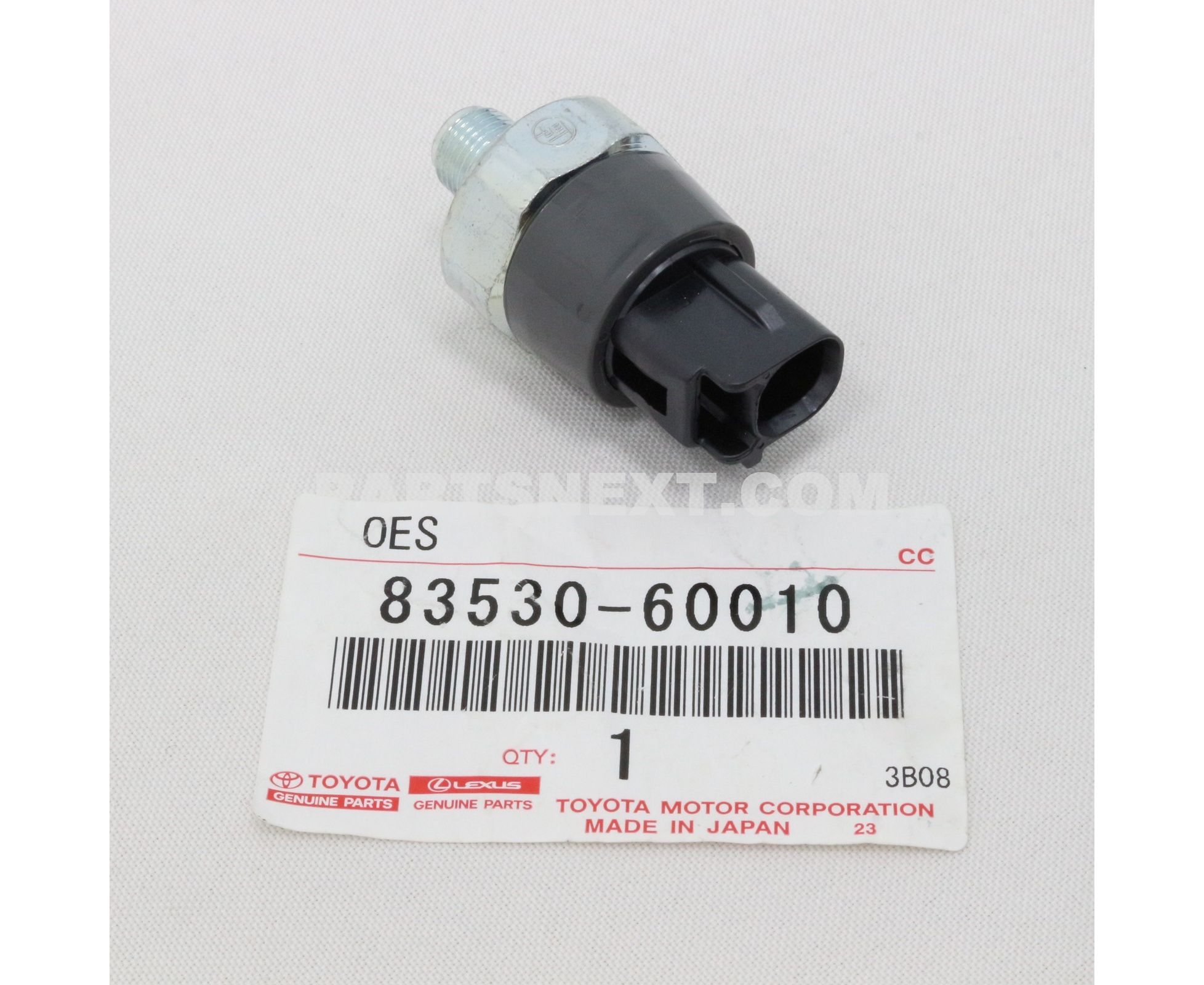 Toyota :: 83530-60010 SWITCH ASSY, OIL PRESSURE (FOR ENGINE)