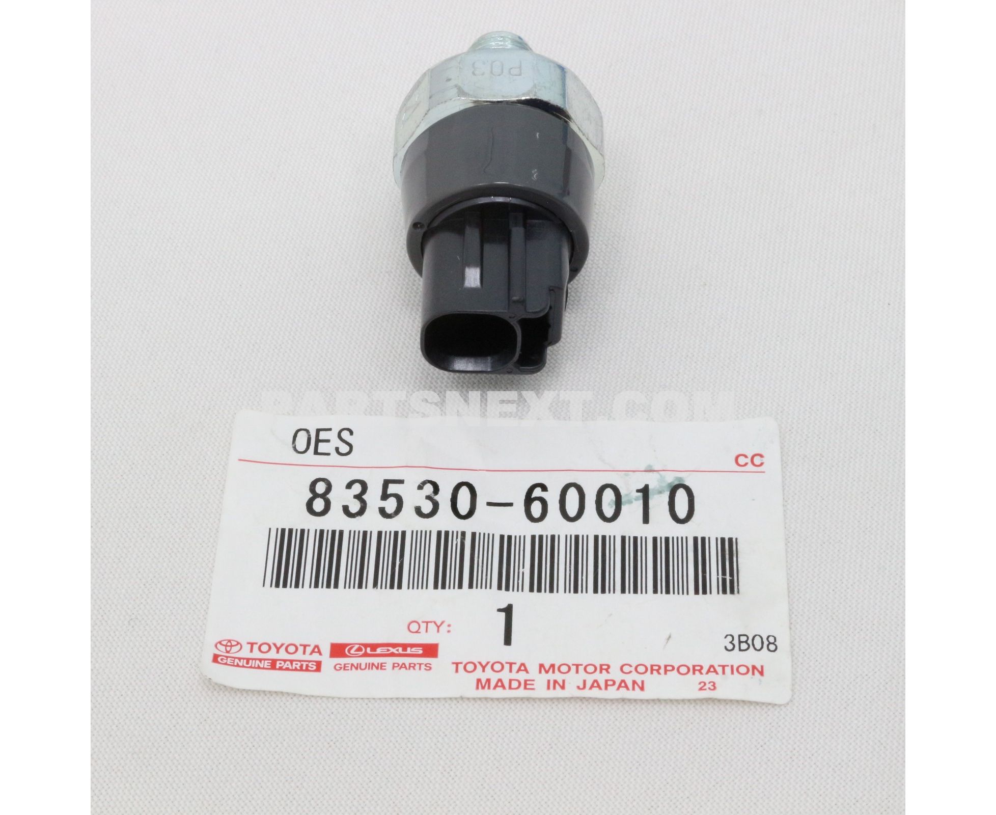 Toyota :: 83530-60010 SWITCH ASSY, OIL PRESSURE (FOR ENGINE)