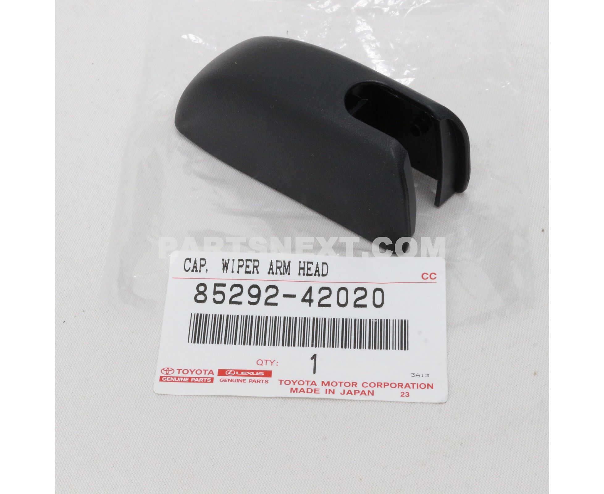Toyota :: 85292-42020 CAP, REAR WIPER ARM HEAD