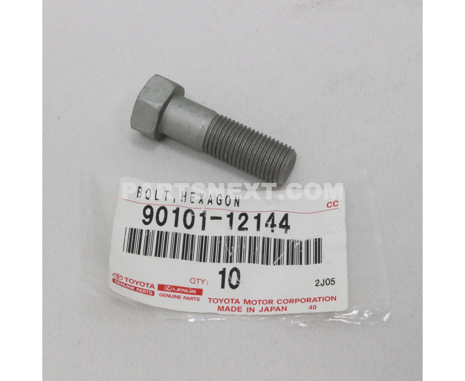 Toyota :: 90101-12144 BOLT(FOR BACKING PLATE TO STEERING KNUCKLE ARM ...