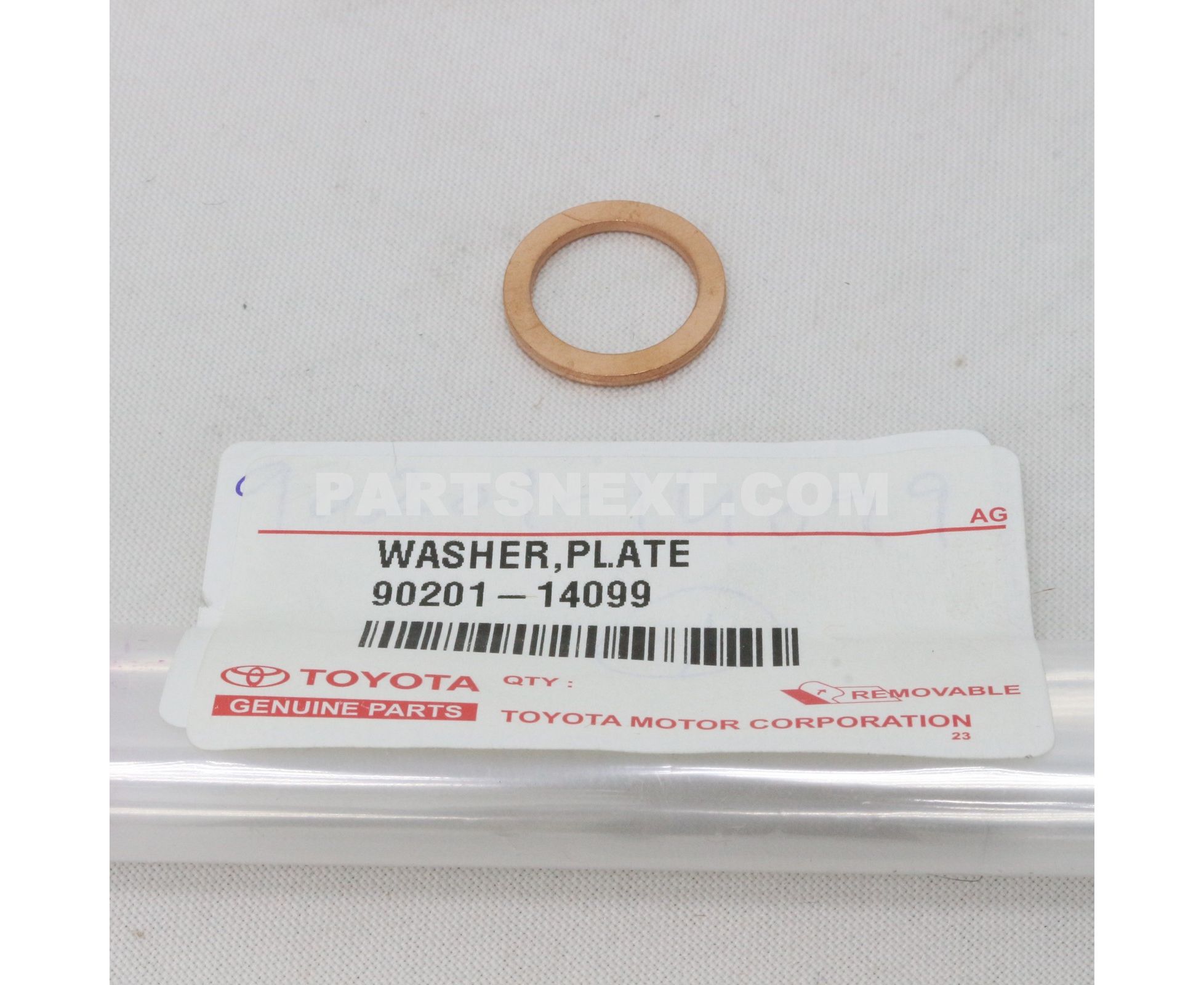 Toyota :: 90201-14099 GASKET(FOR VACUUM PUMP UNION)