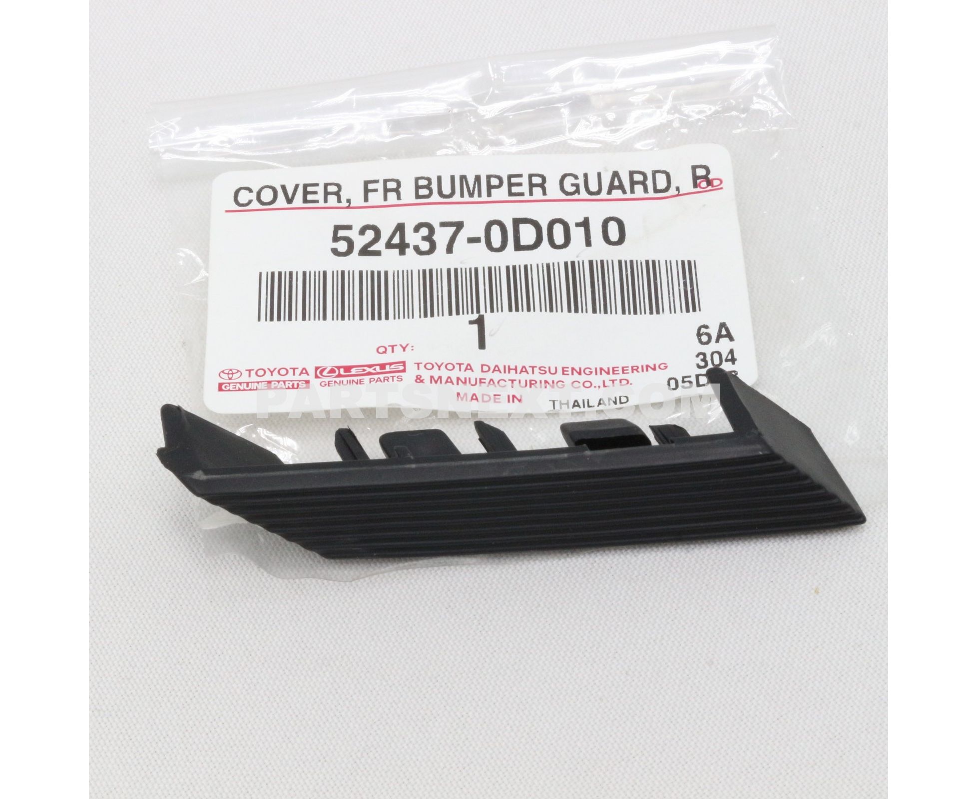 Toyota :: 52437-0D010 MOULDING, RADIATOR GRILLE, UPPER RH