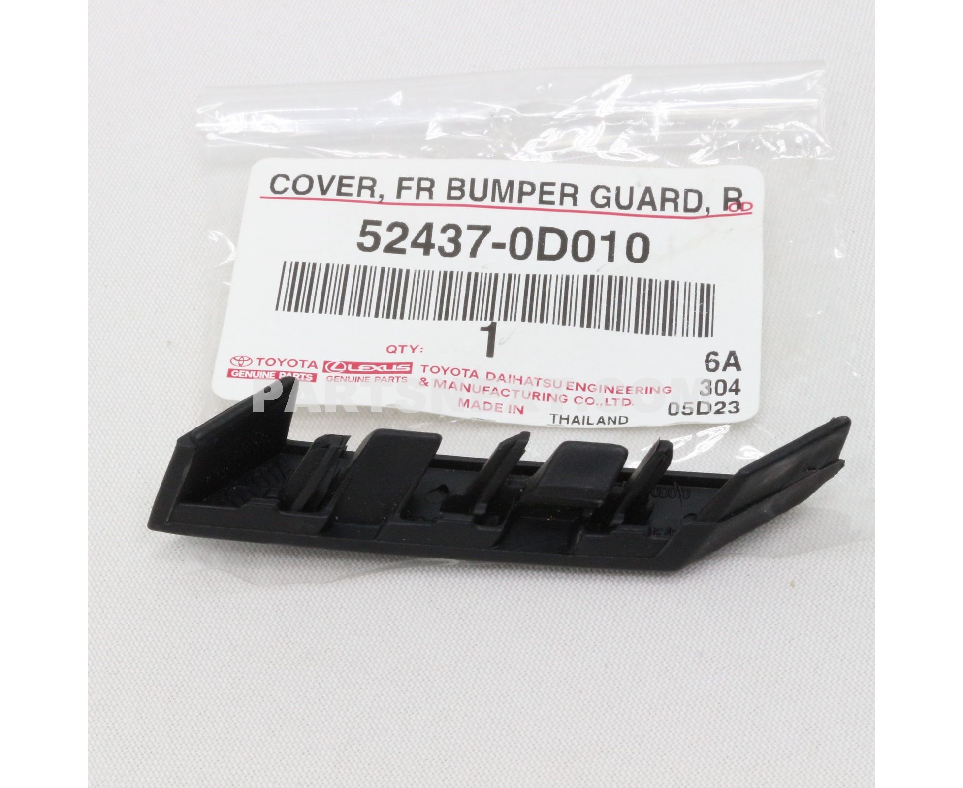 Toyota :: 52437-0D010 MOULDING, RADIATOR GRILLE, UPPER RH