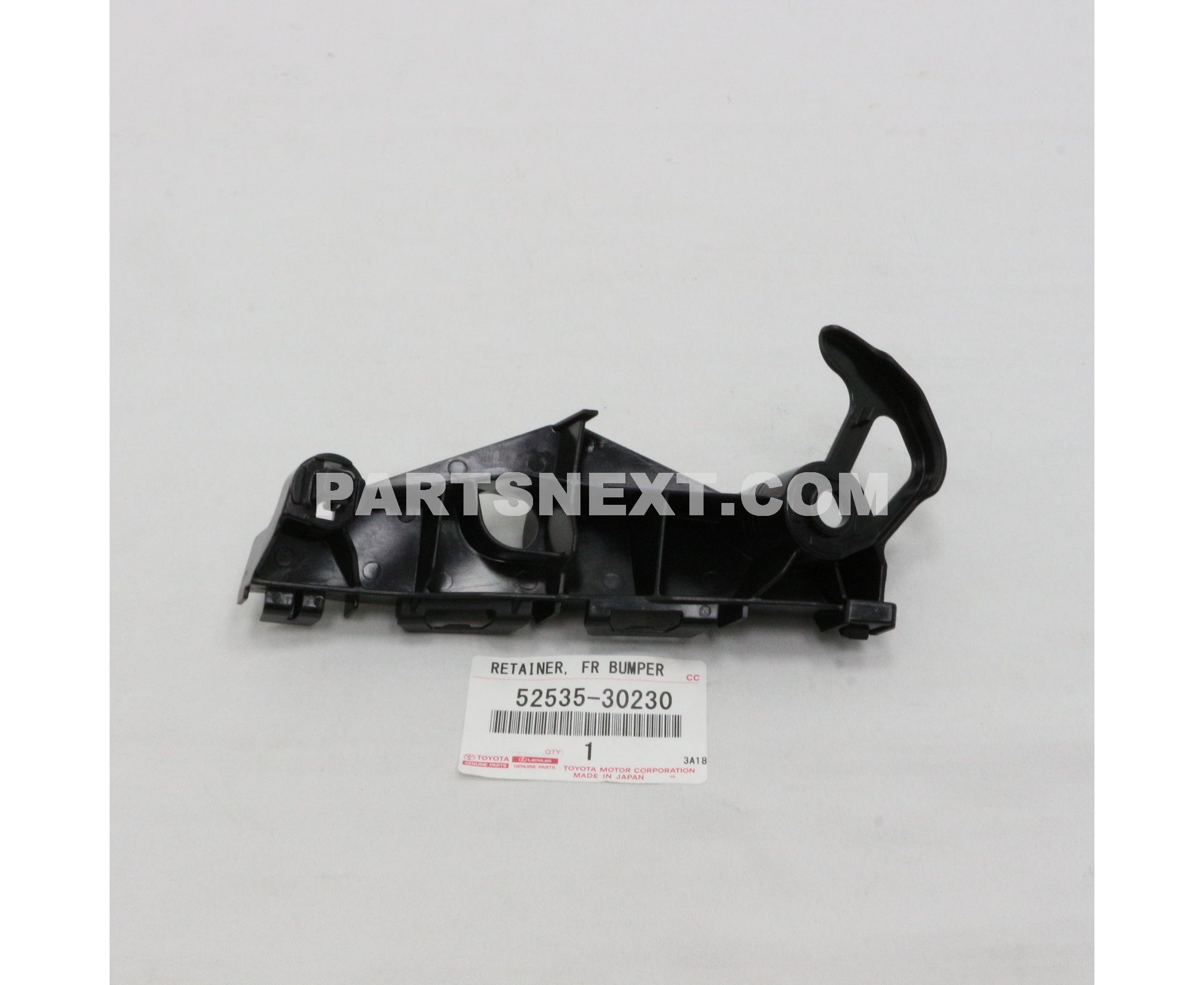 Toyota :: 52535-30230 RETAINER, FRONT BUMPER SIDE, RH