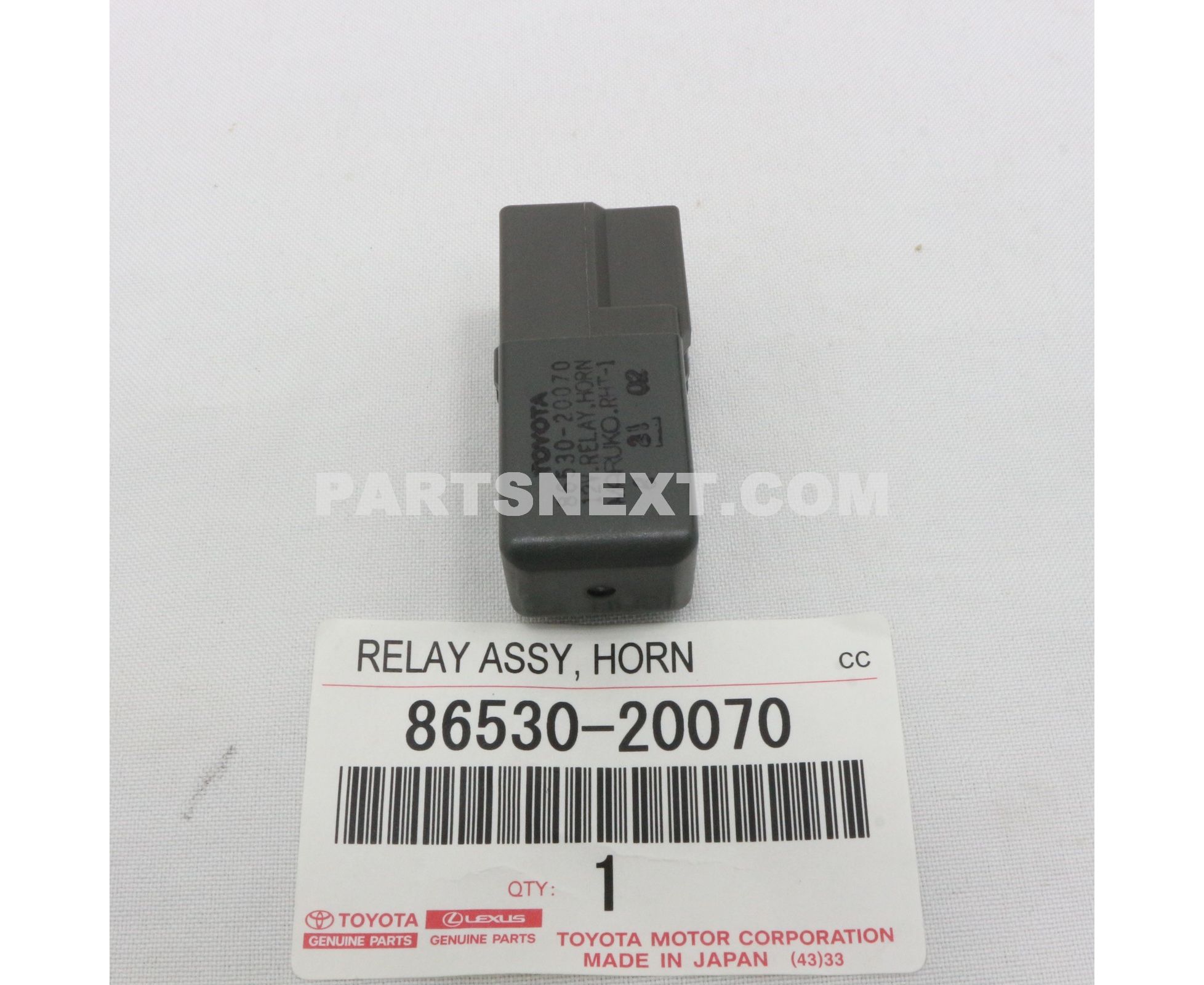 Toyota :: 86530-20070 RELAY ASSY, HORN